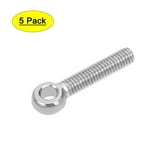 Unique Bargains M6x30mm 304 Stainless Steel Machine Shoulder Lift Eye ...