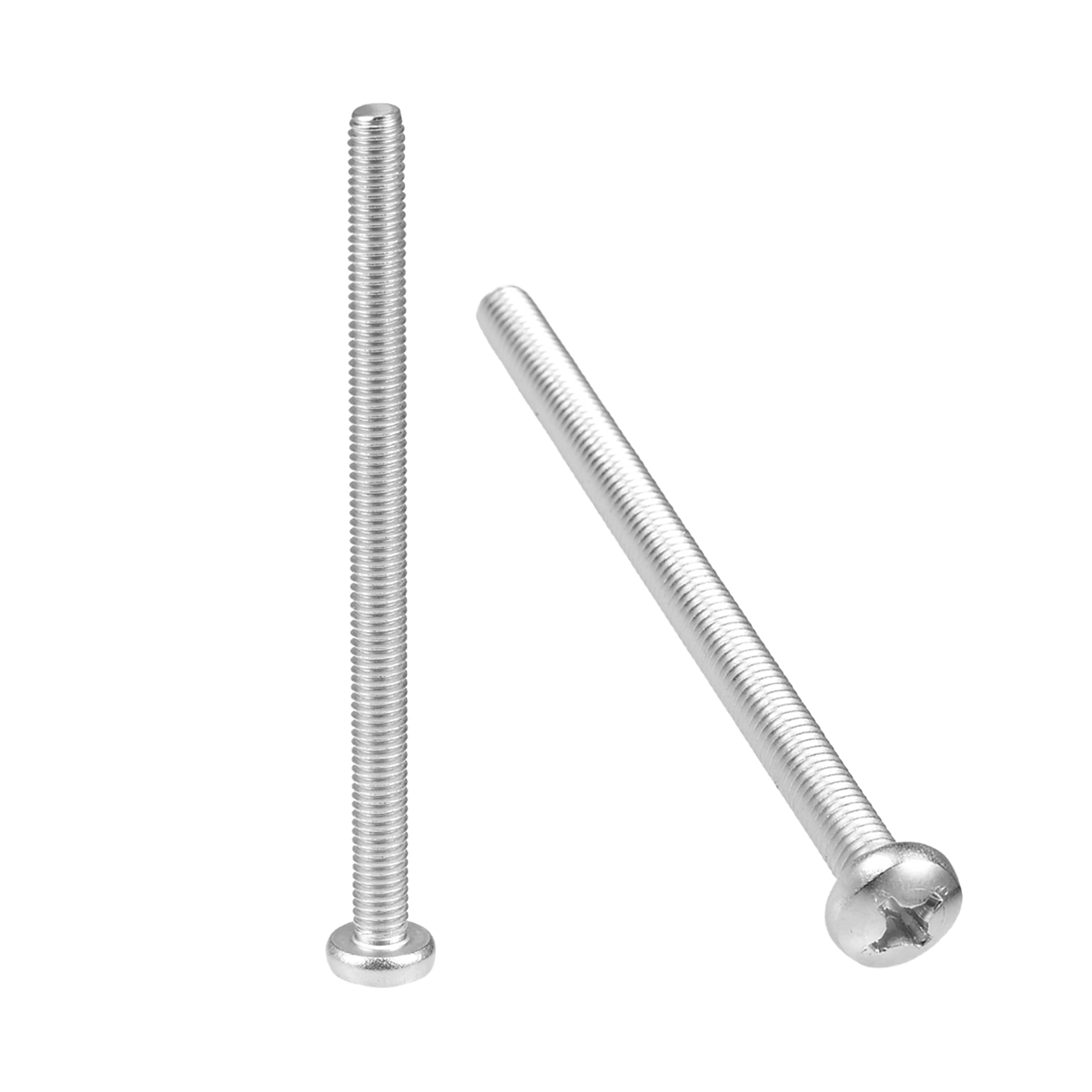 Unique Bargains M6x90mm Machine Screws Pan Phillips Cross Head Screw ...