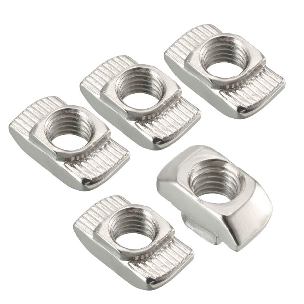 Unique Bargains M8 Sliding T Slot Nuts for 4545 Series Aluminum ...