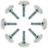 Unique Bargains M8 x 0.98'' x 1.18'' Leveling Feet Adjustable Leveler ...
