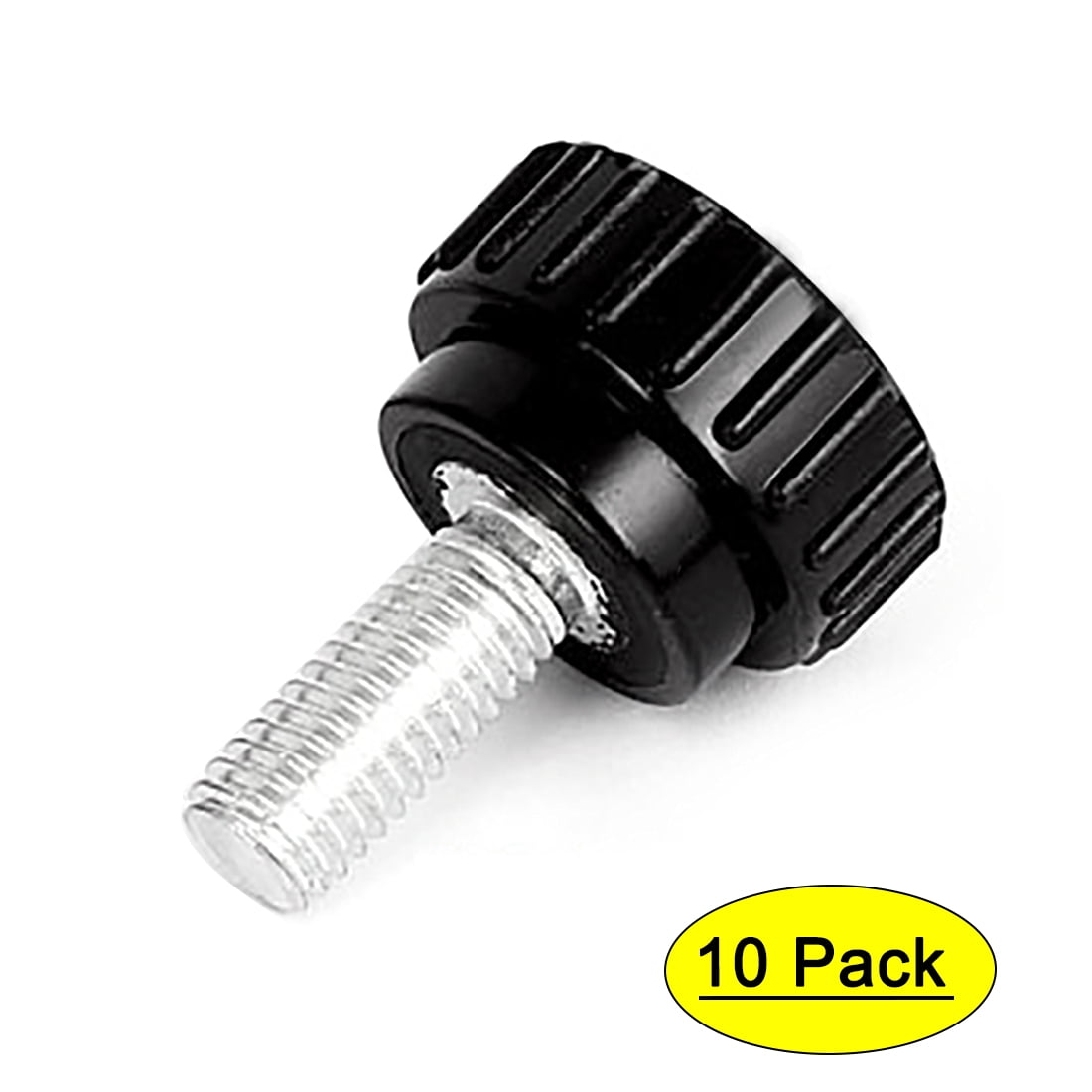 Unique Bargains M8 x 20mm Male Thread Plastic Knurled Head Clamping ...