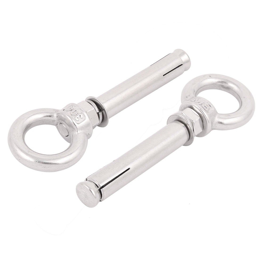 Unique Bargains M8x80mm Wire Rope 304 Stainless Steel Expansion Shield ...
