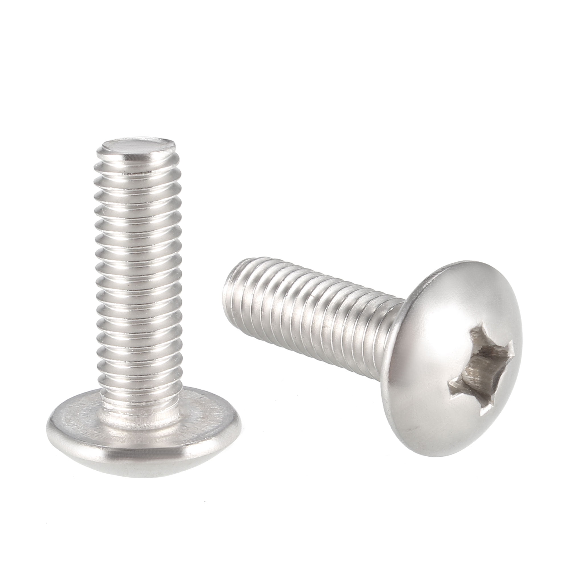 Unique Bargains Machine Screws, M6x20mm Phillips Screw, 304 Stainless ...