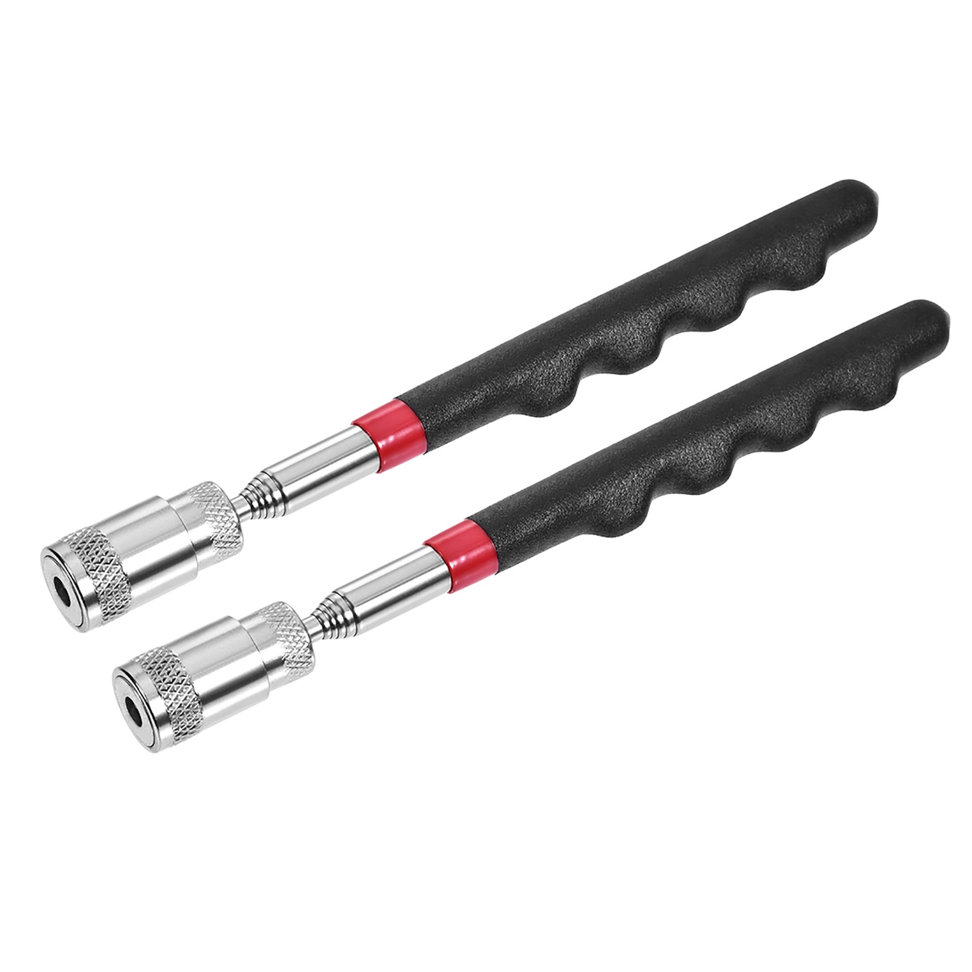 Unique Bargains Magnetic Grabber Pickup Tool Telescoping Stick with LED ...