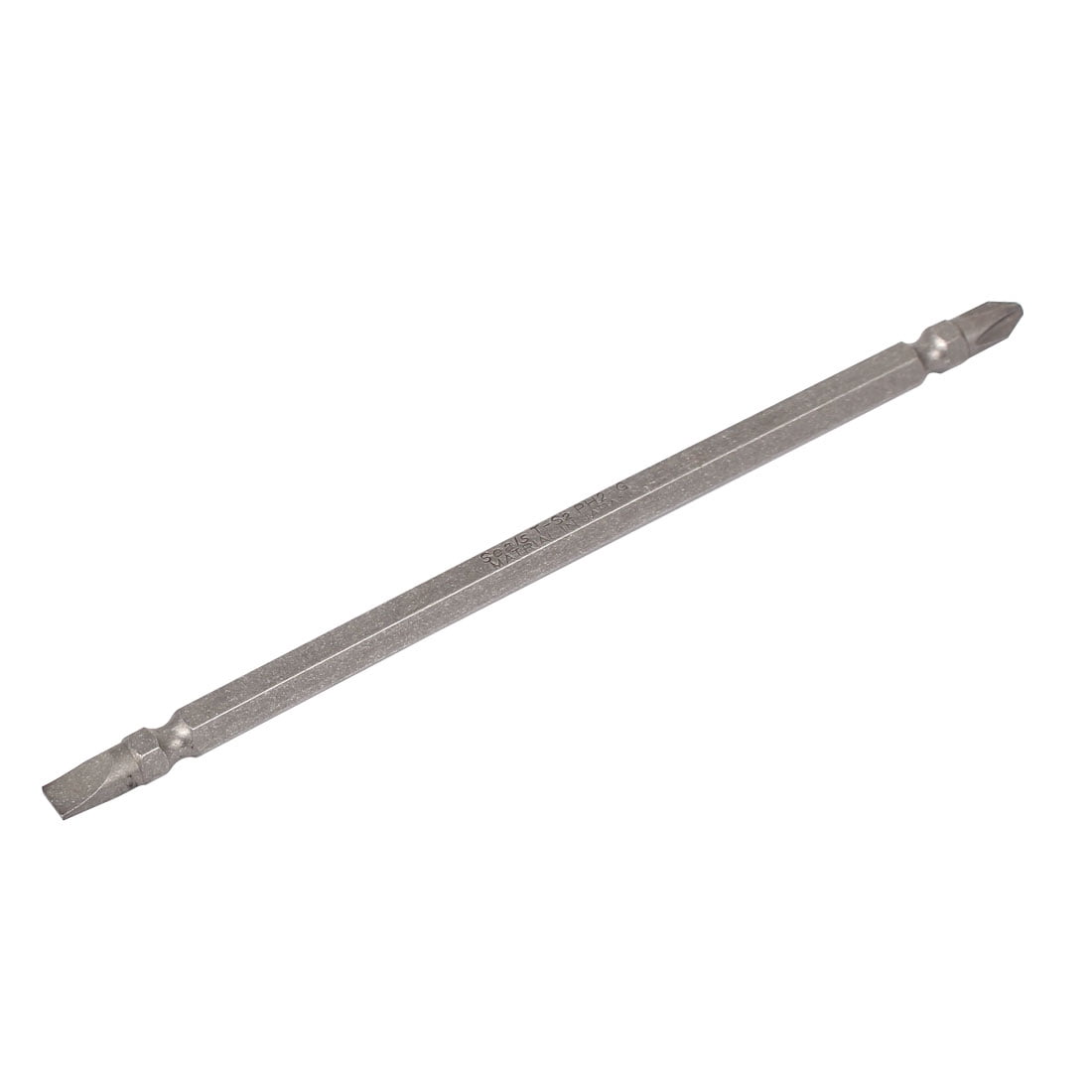 Unique Bargains Magnetic PH2 6mm Slotted Double End Screwdriver Bits ...