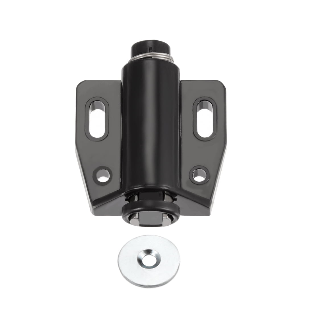 Unique Bargains Magnetic Touch Catch Latch Closures Nylon Black for ...