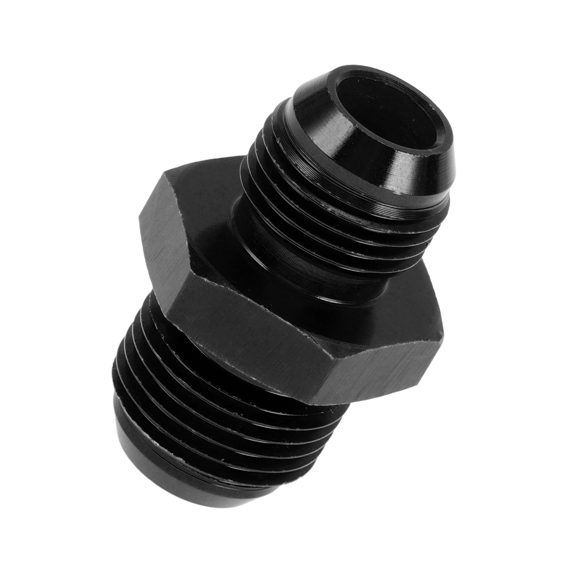 Unique Bargains Male Flare Reducer Hose Fitting Adapter AN8-AN10 Fuel ...
