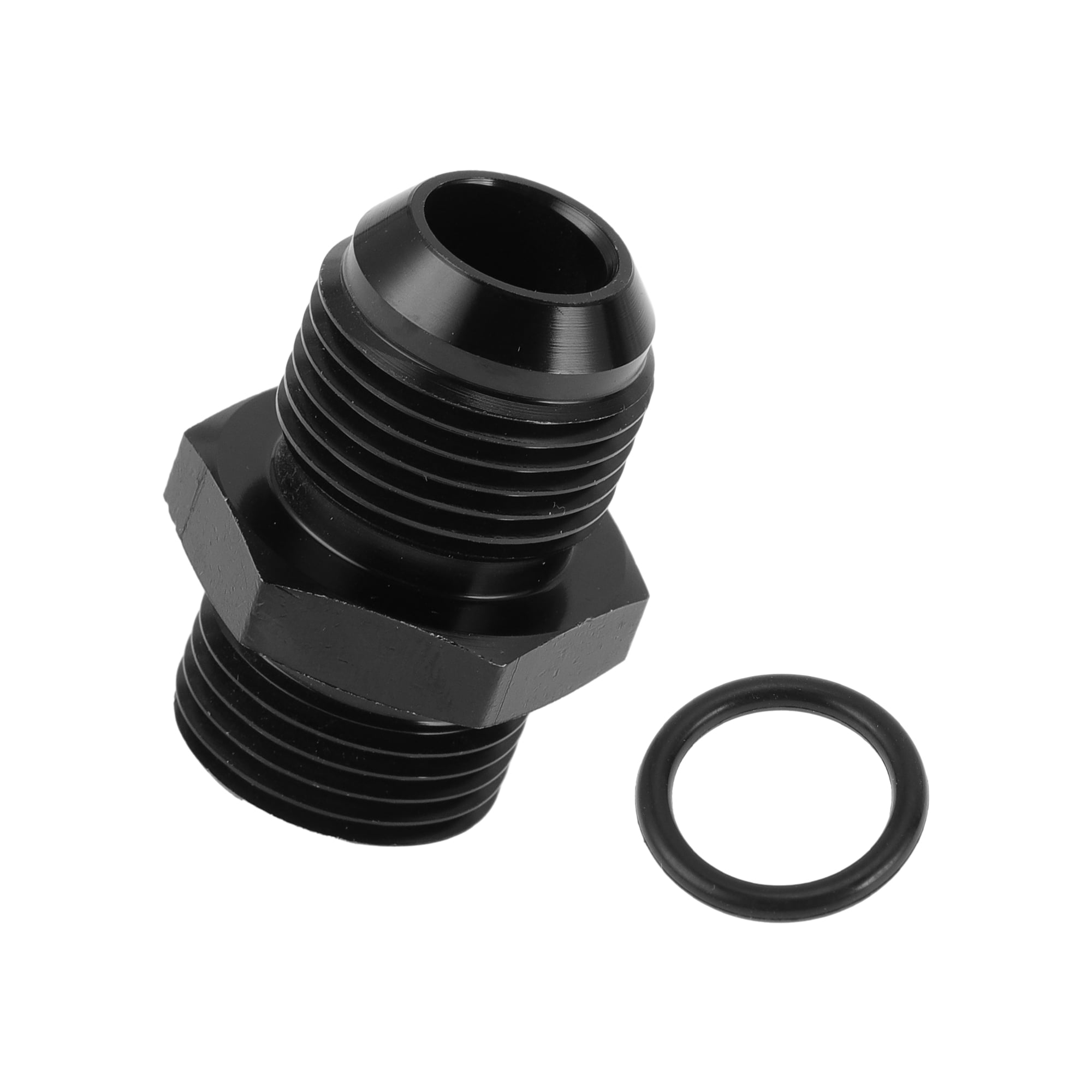 Unique Bargains Male Flare Reducer Hose Fitting Adapter ORB10-10AN Fuel ...