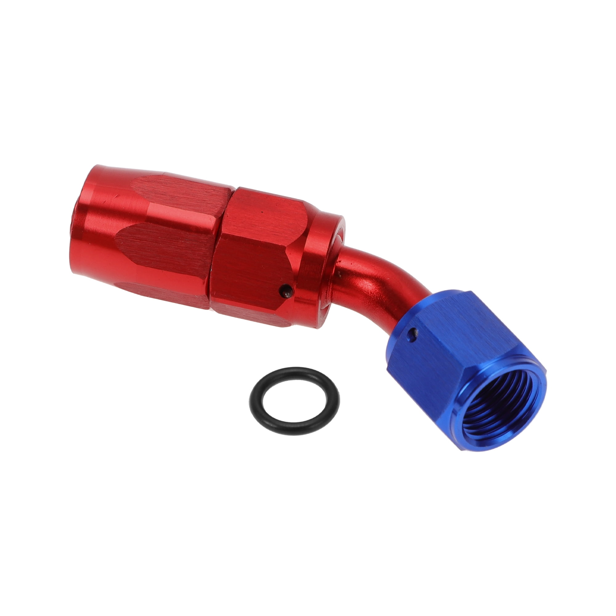 Unique Bargains Male Flare Reducer Hose Fitting Adapter TF-1001-AN6 45 ...