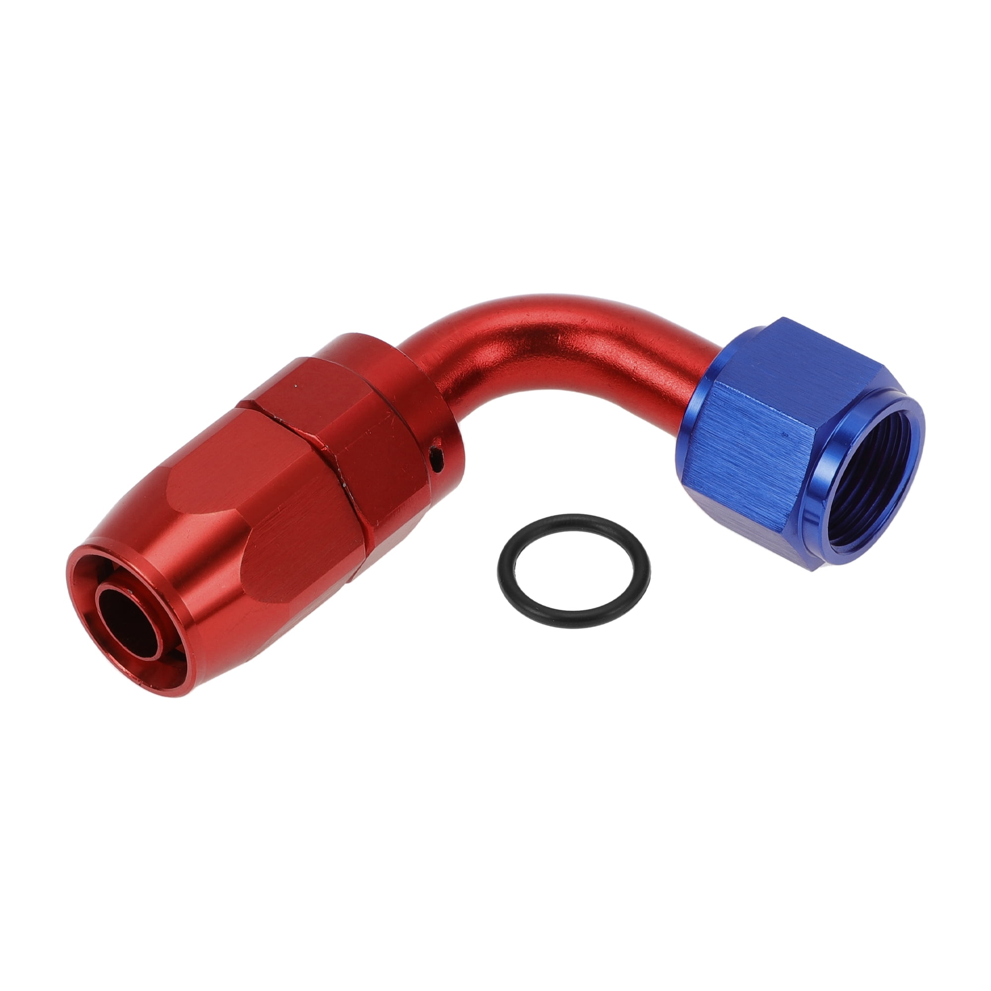Unique Bargains Male Flare Reducer Hose Fitting Adapter TF-1001-AN8 90 ...