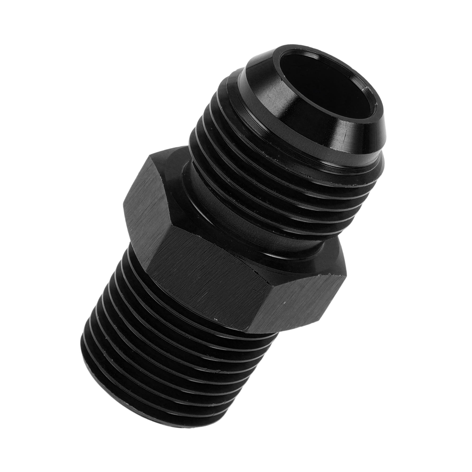 Unique Bargains Male Flare Reducer Hose Fitting Adapter TF-AN10-1/2 NPT ...