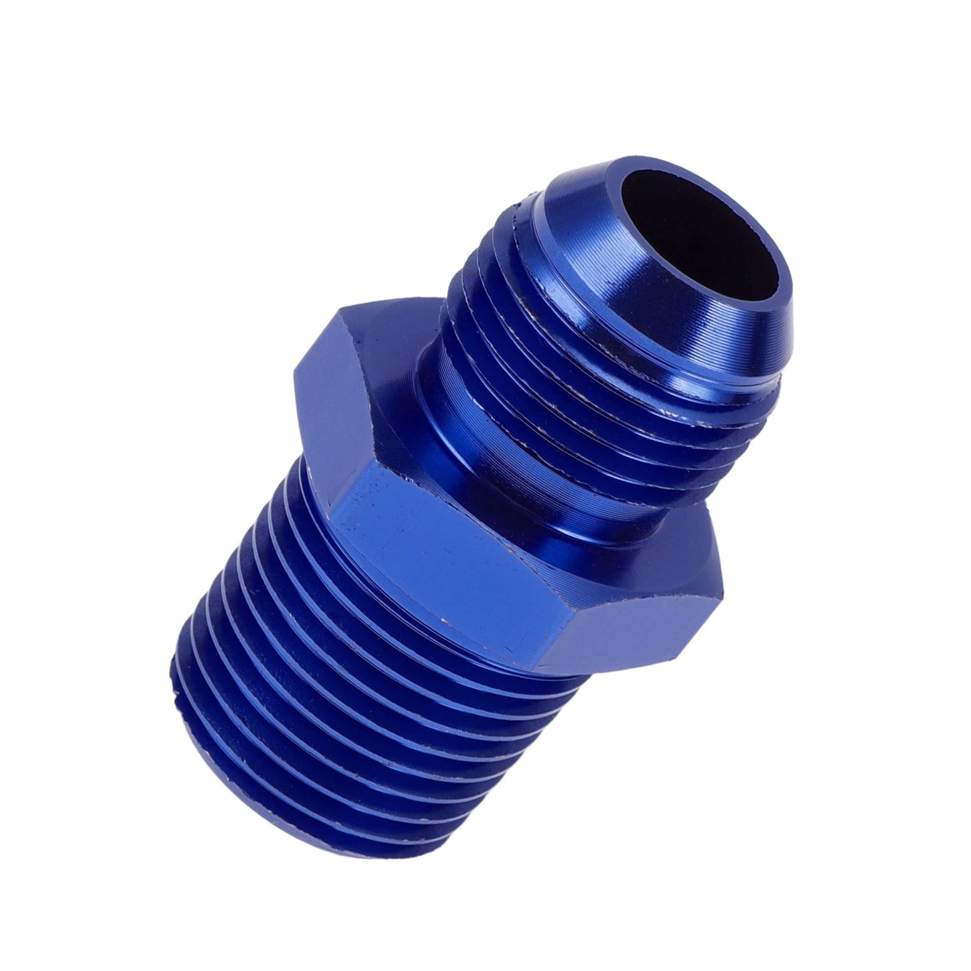 Unique Bargains Male Flare Reducer Hose Fitting Adapter TF-AN8-1/2 NPT ...