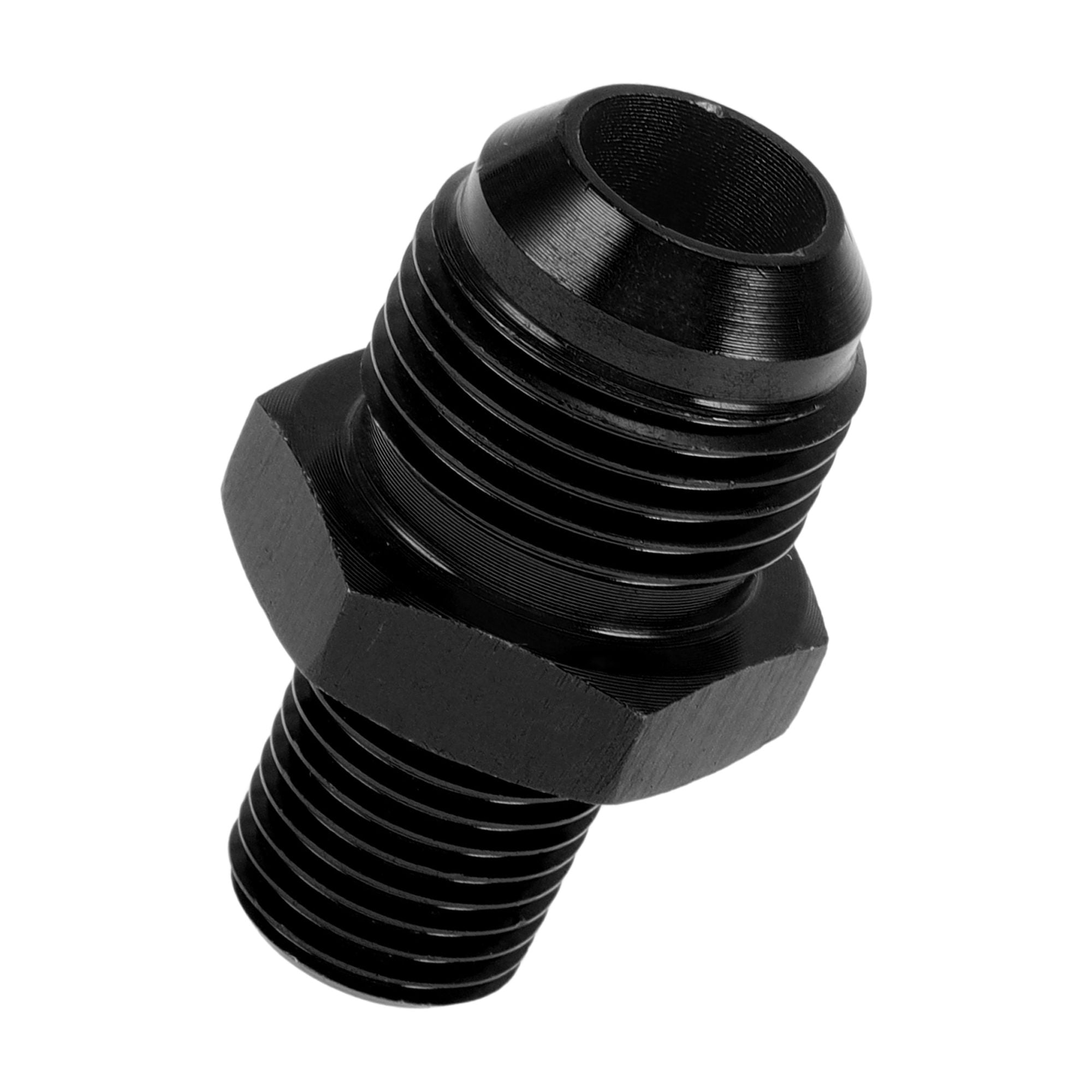 Unique Bargains Male Flare Reducer Hose Fitting Adapter TF-AN8-1/4 NPT ...