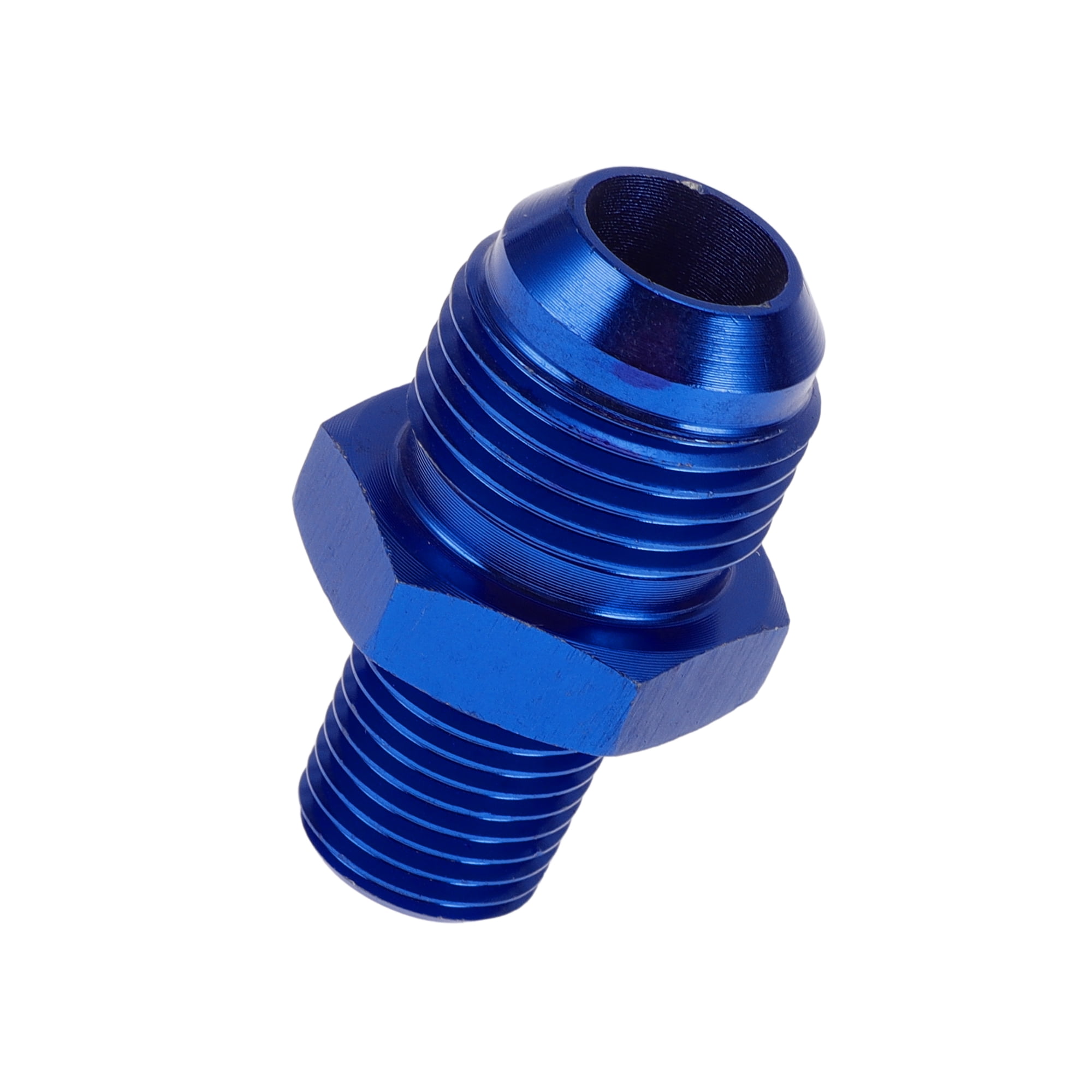 Unique Bargains Male Flare Reducer Hose Fitting Adapter TF-AN8-1/4 NPT ...