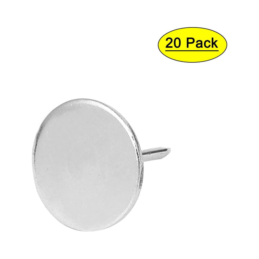 Unique Bargains Message Notice Board Map Round Flat Head Thumb Tack ...