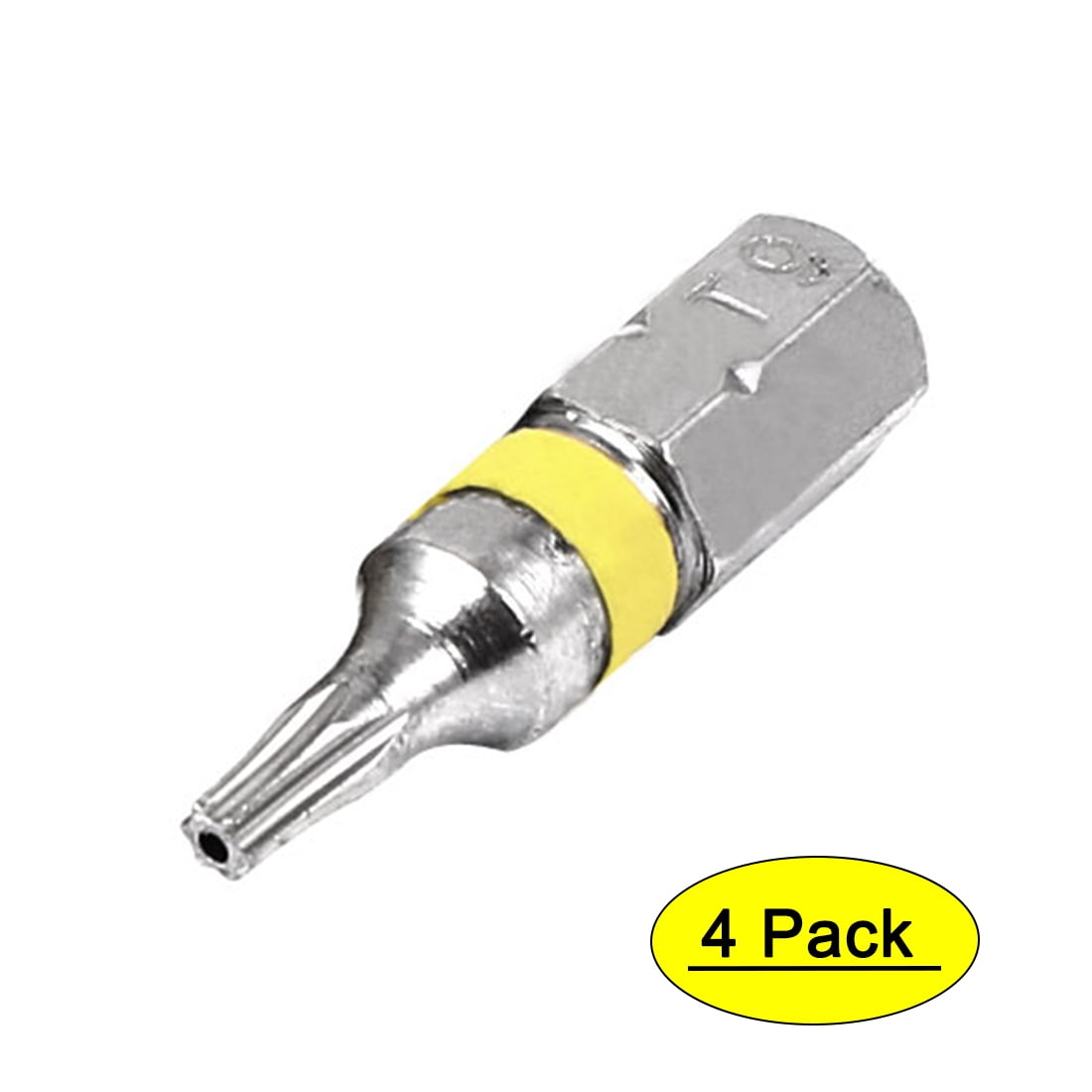 Unique Bargains Metal 6.3mm x 25mm T9 Electric Magnetic Torx Security ...