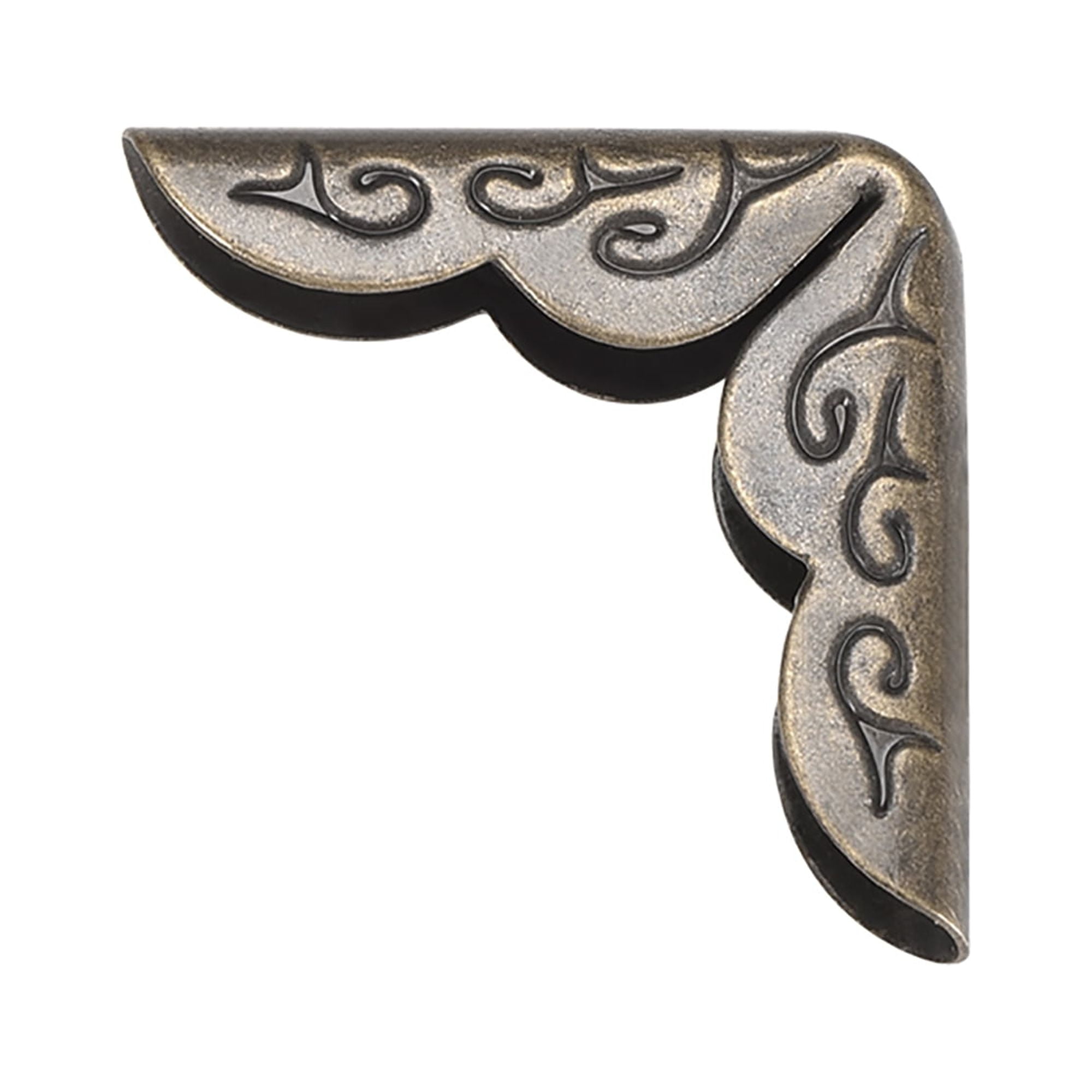 Unique Bargains Metal Book Corner Protectors Edge Cover Guard 21x21x5mm ...