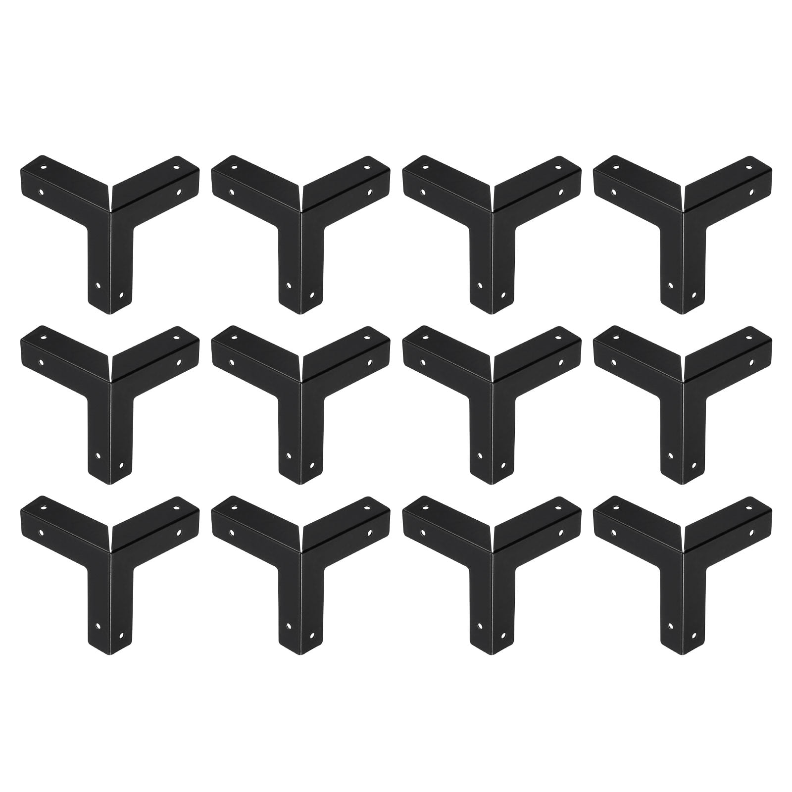 Unique Bargains Metal Box Corner Protectors Edges Guard Protector 33 x ...