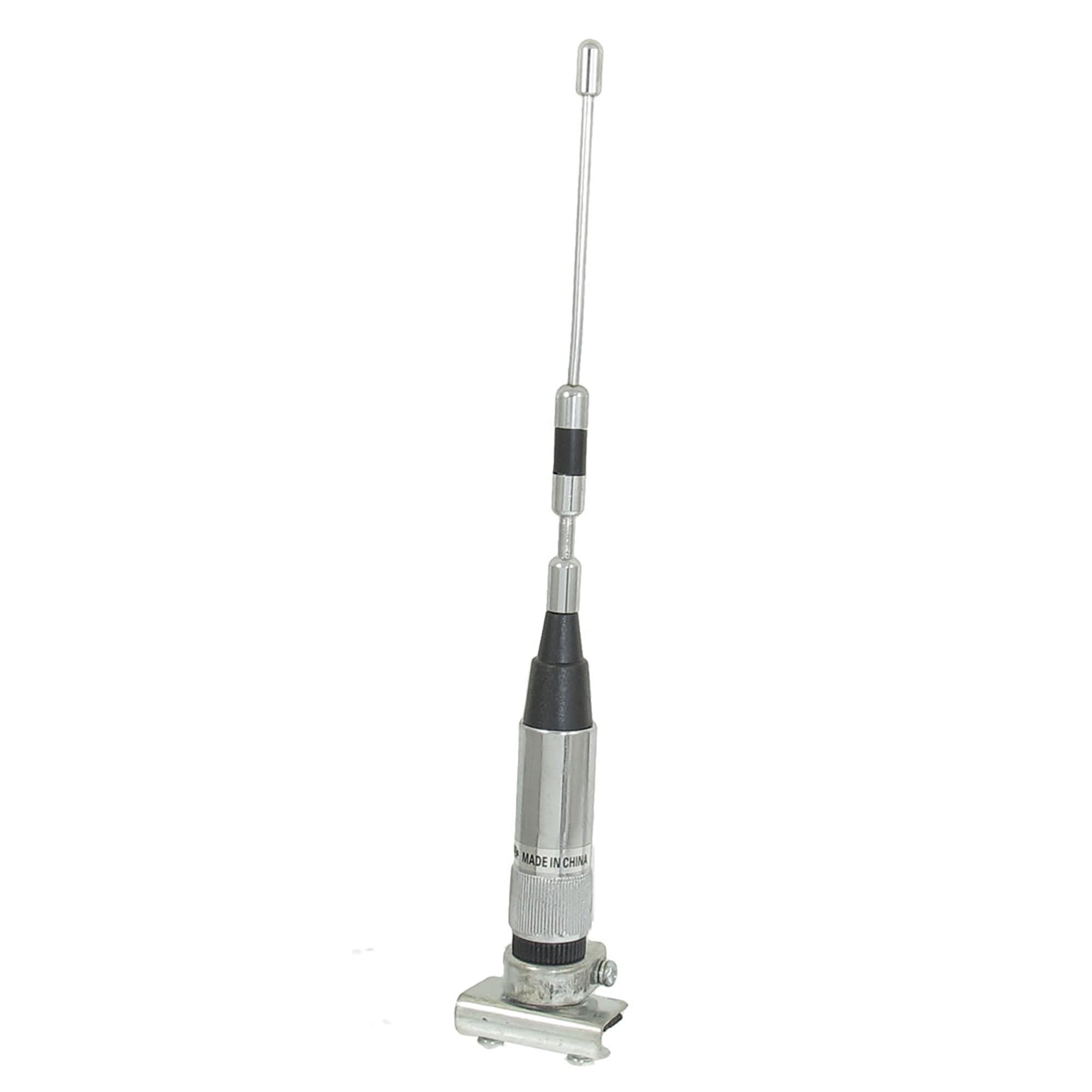 Unique Bargains Metal Clip Base Dummy Antenna, Black Silver 9.8 ...