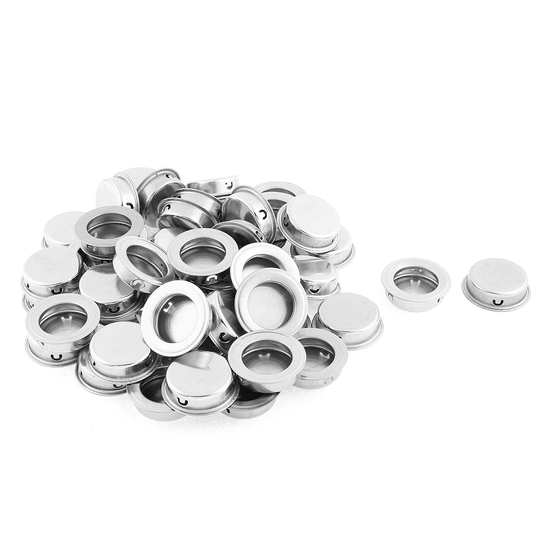 Unique Bargains Metal Concealed Mounting Door Pull Knob -1" Hole ...