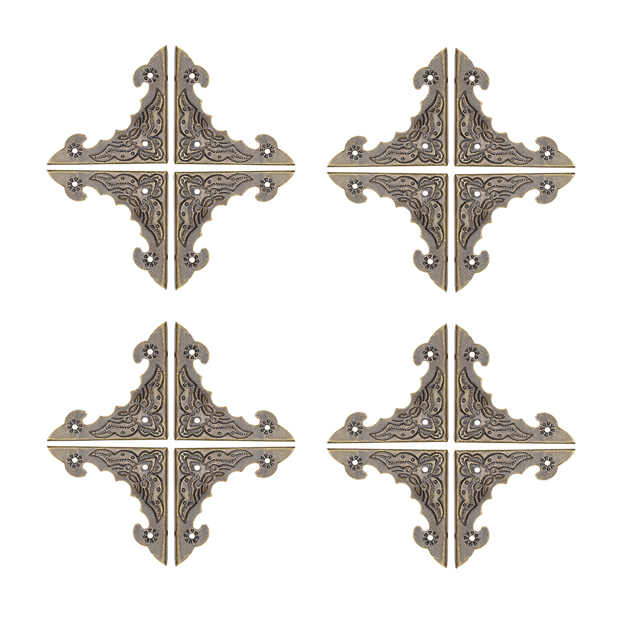 Unique Bargains Metal Desk Corner Protectors Table Edge Cover Guard 40 ...