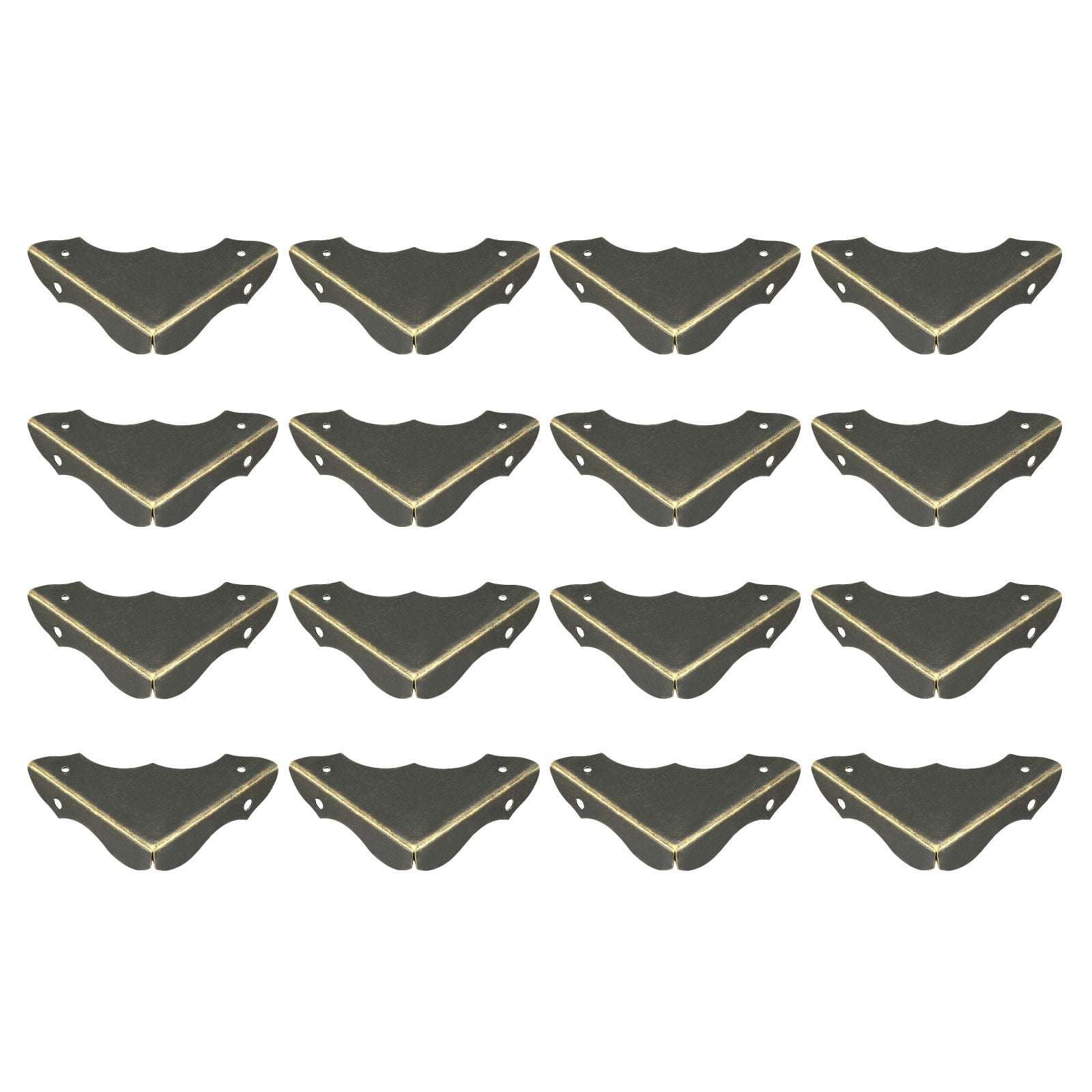 Unique Bargains Metal Desk Corner Protectors Table Edge Cover Guard ...