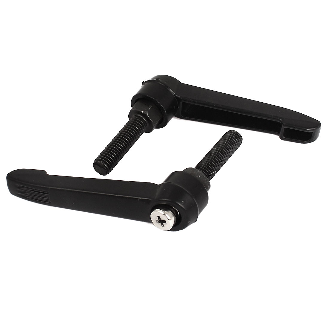 Unique Bargains Metal M8 x 30mm Thread Adjustable Clamping Handle Lever ...