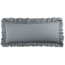 Unique Bargains Satin Ruffle Envelope Closure Pillowcases Set of 2 ...