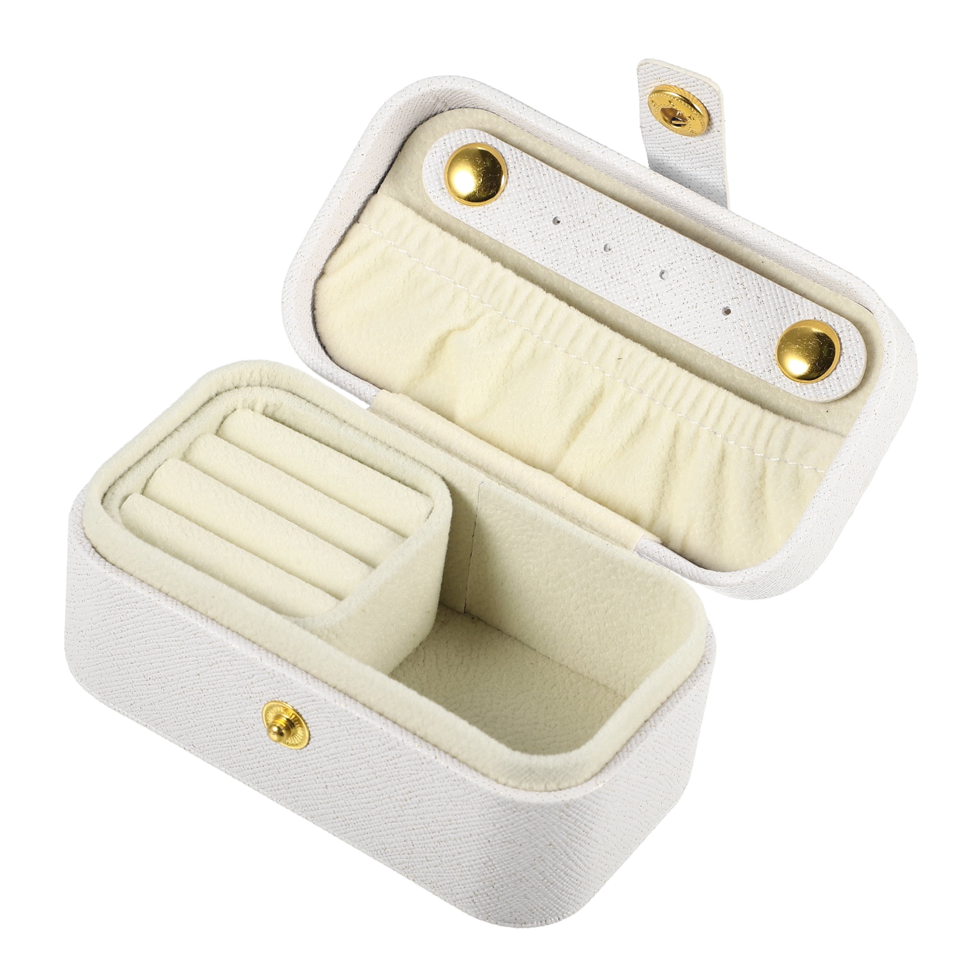 Unique Bargains Mini Square Jewelry Box Jewelry Organizer Box for ...