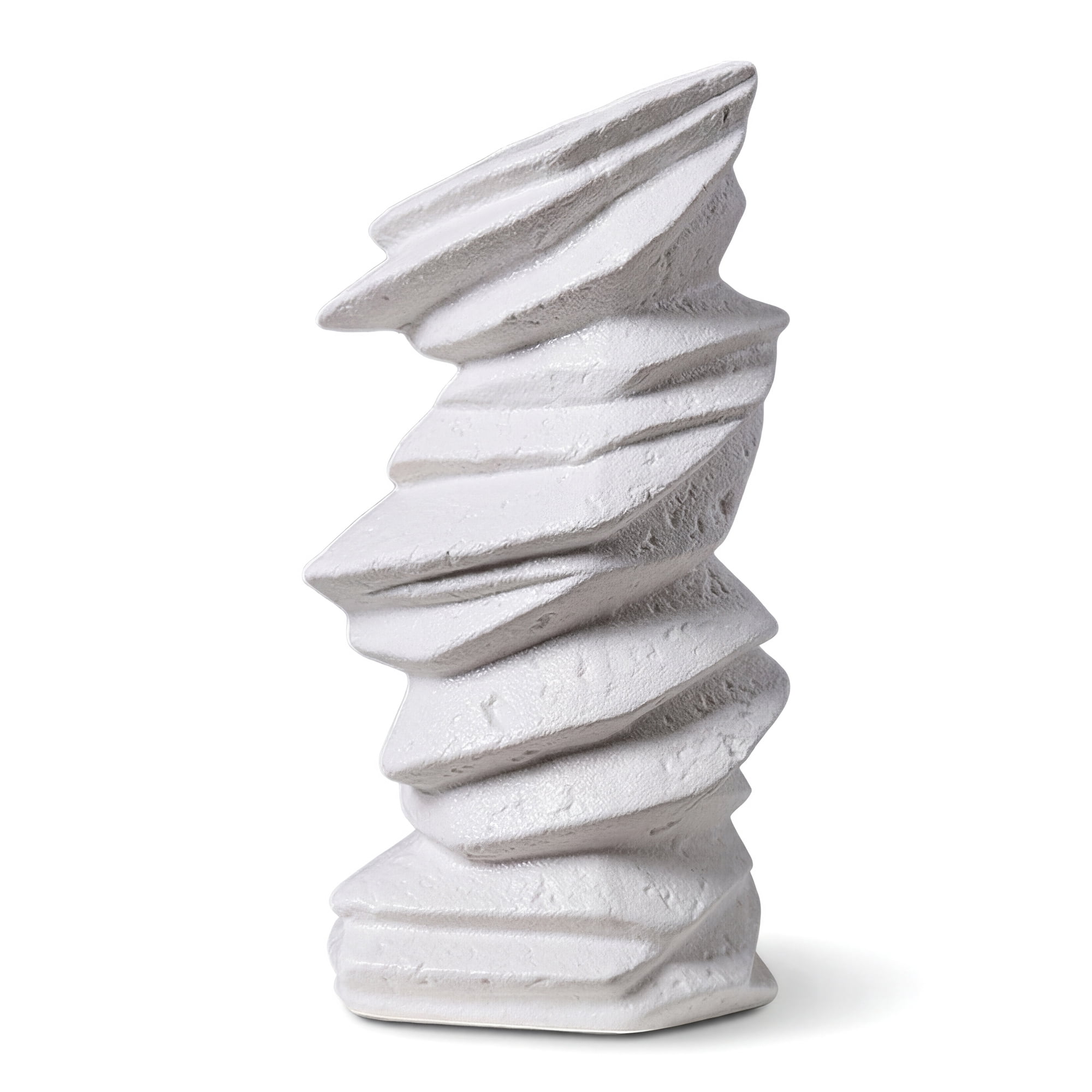 Unique Bargains Modern Ceramic Vase for Home Decor Matte Ribbed Flower ...