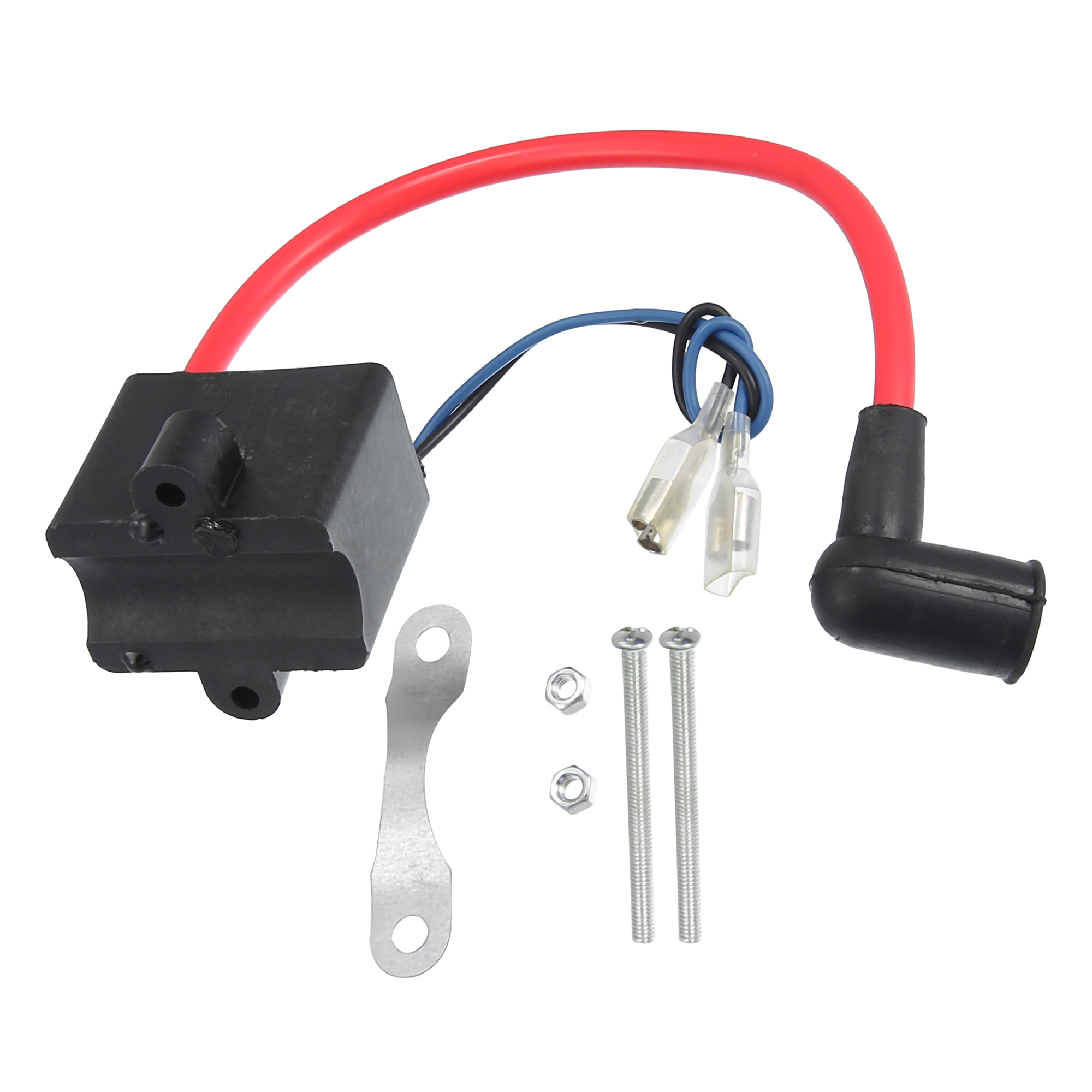 Unique Bargains Motorcycle CDI Ignition Coil Module Kit for 49cc - 50cc ...