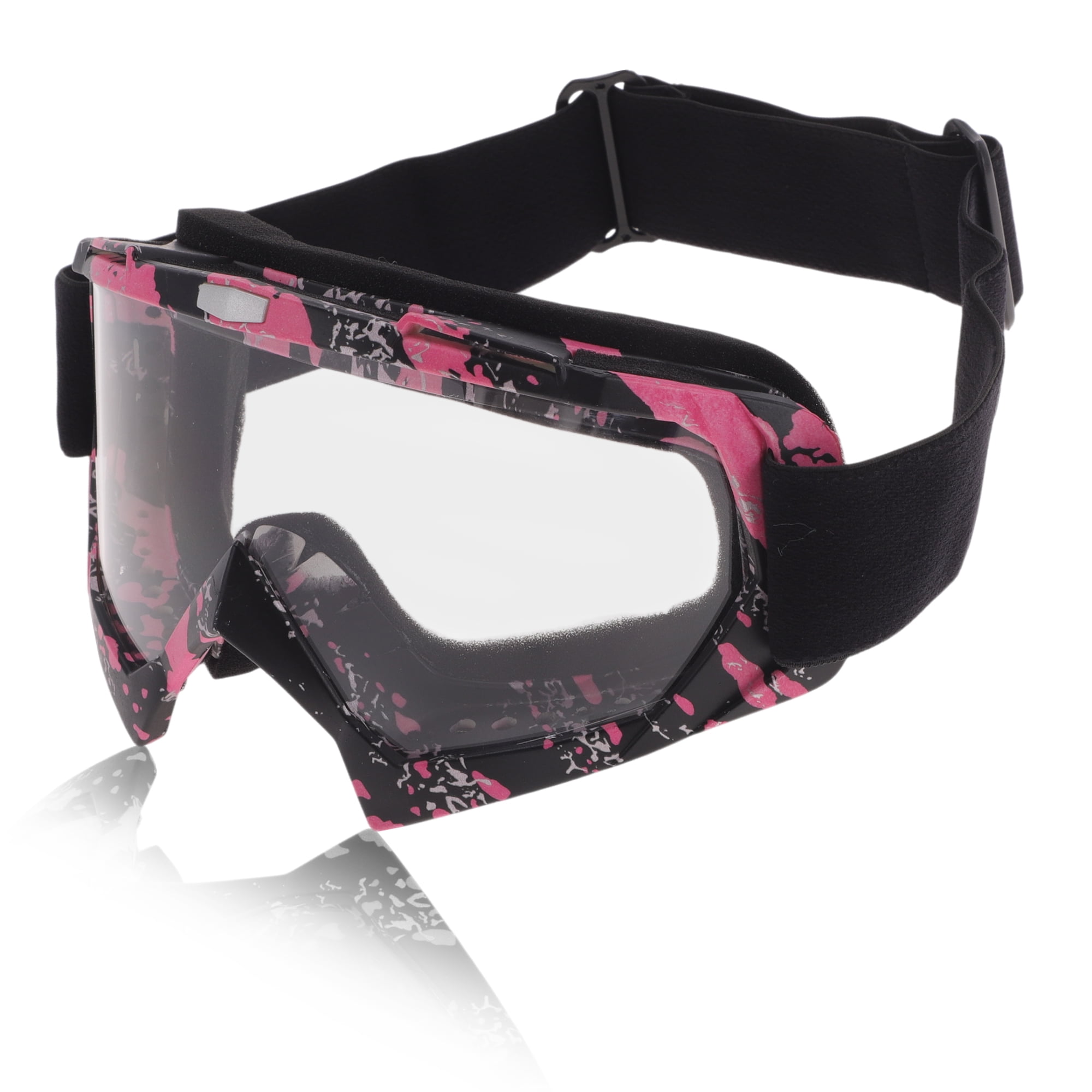 Unique Bargains Motorcycle Riding Goggles PC TPU Cycling Sunglasses ...