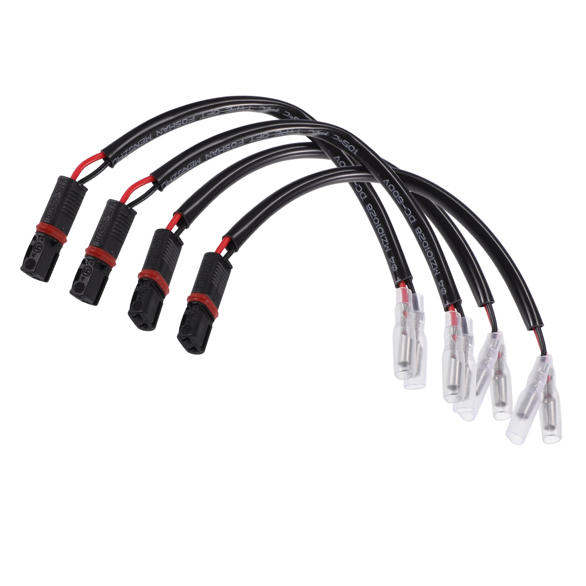 Unique Bargains Motorcycle Turn Signal Cable Adapter Connectors for BMW ...