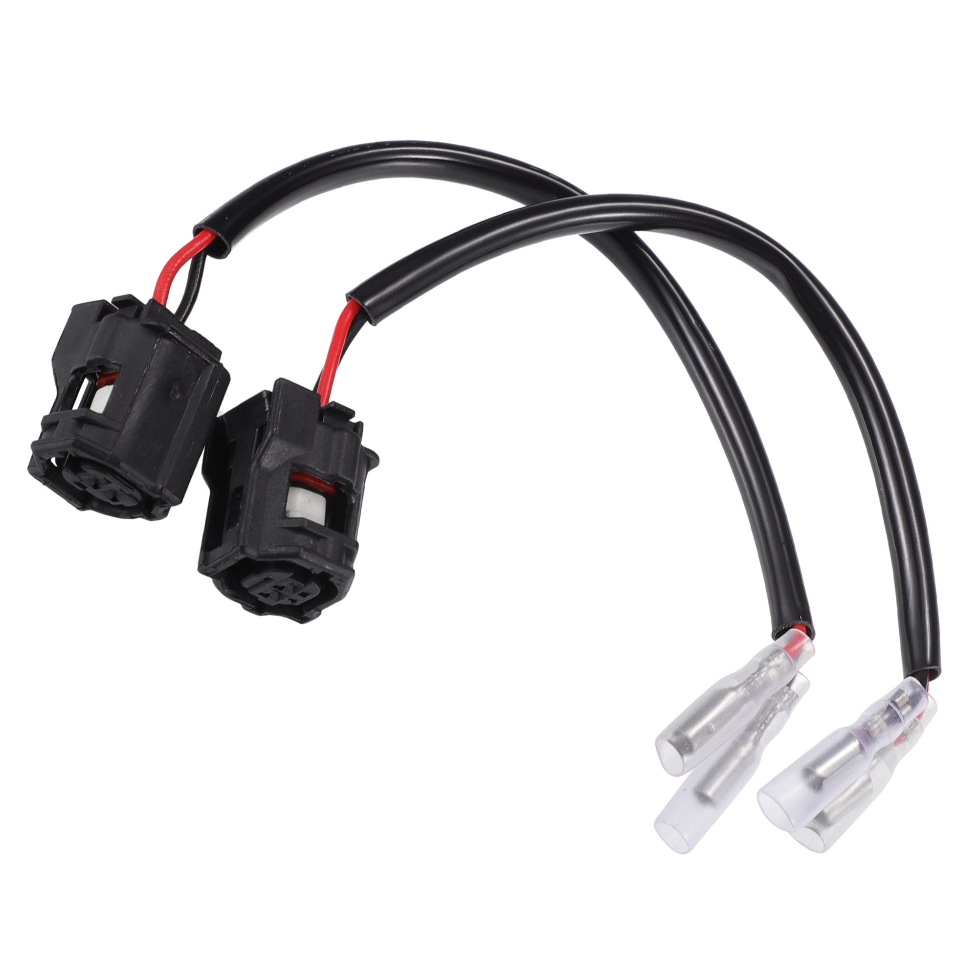 Unique Bargains Motorcycle Turn Signal Cable Adapter Connectors for ...