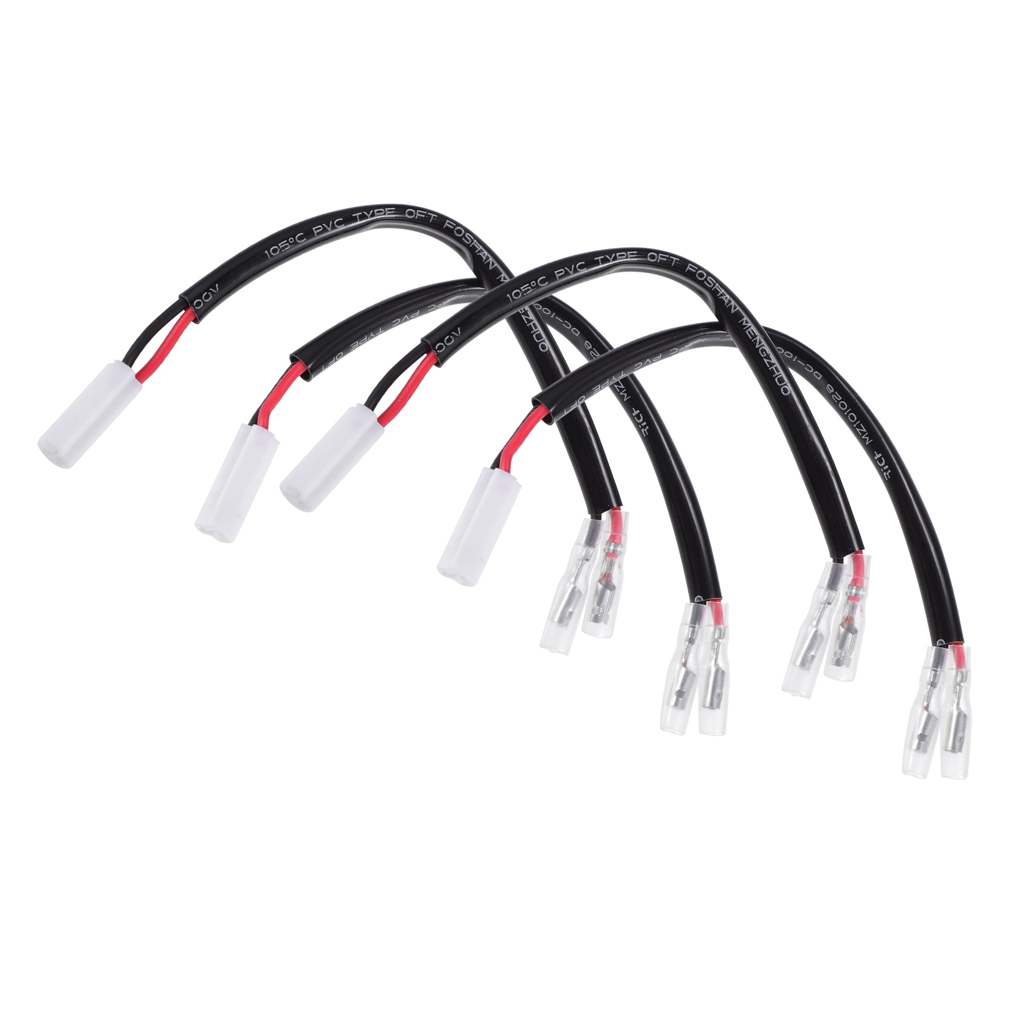 Unique Bargains Motorcycle Turn Signal Cable Adapter Connectors for ...