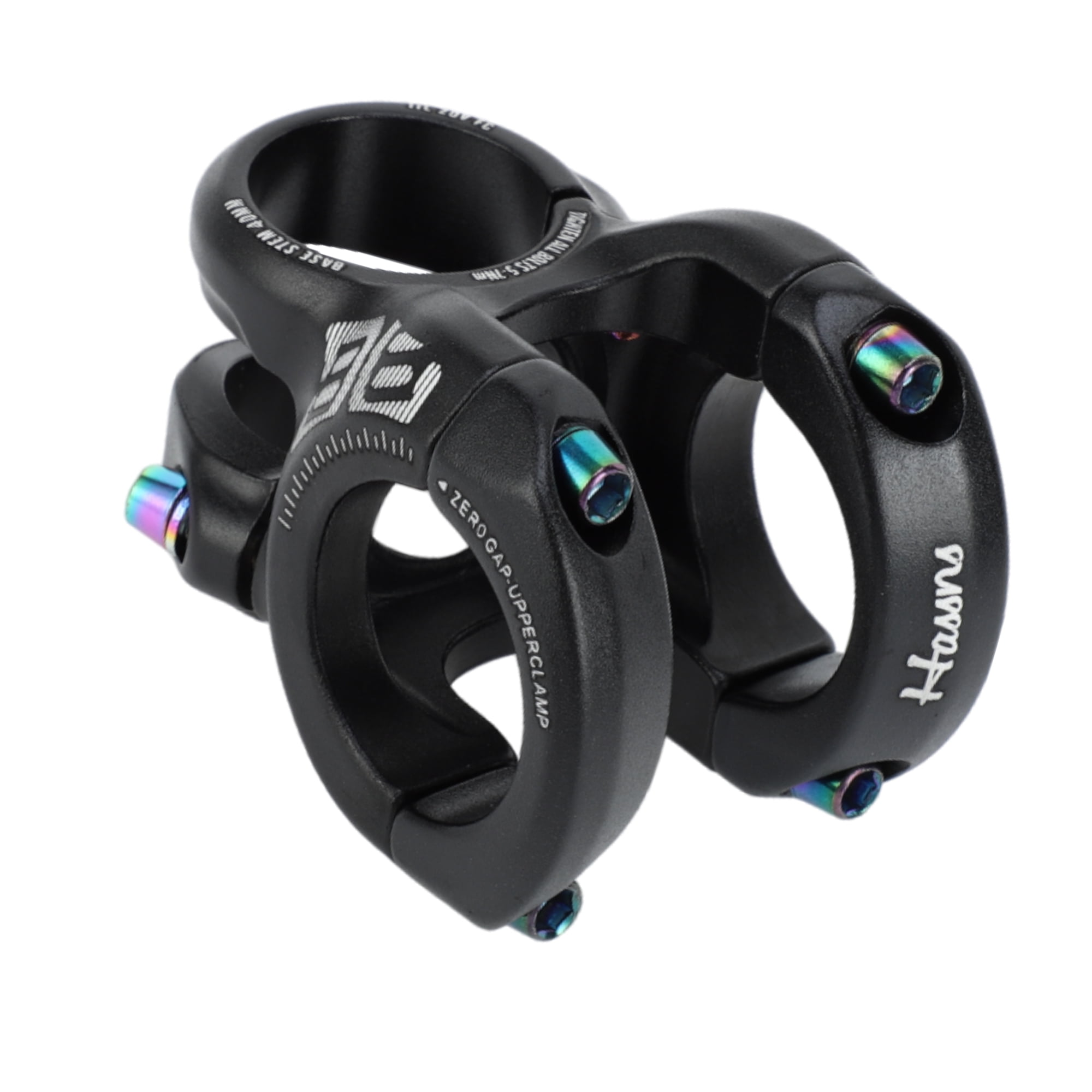 Unique Bargains Mountain Bike Stem Short Handlebar 31.8mm Stem 40mm 0 ...