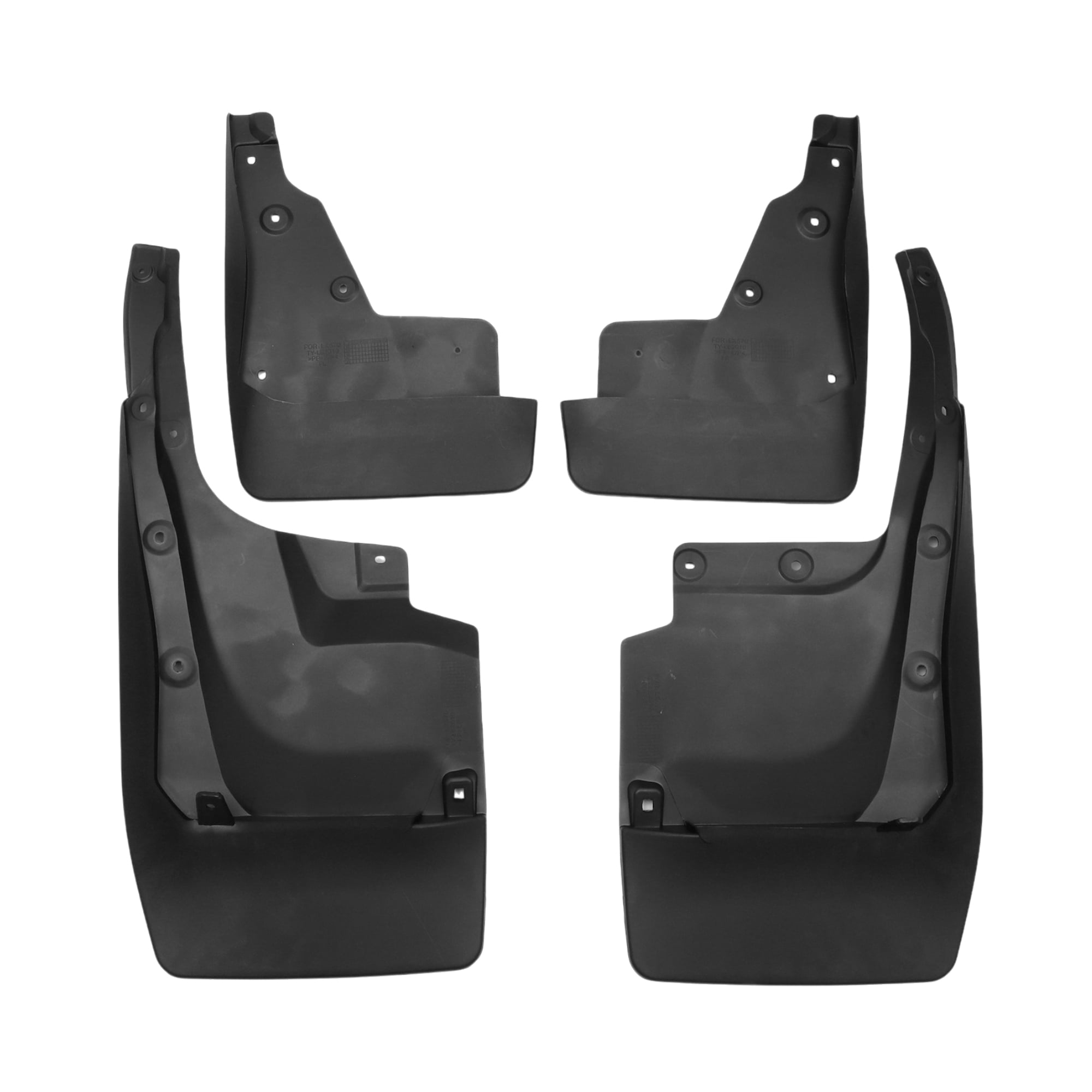 Unique Bargains Mud Flaps Splash Guards Mud Guards for Lexus LX570 2016 ...