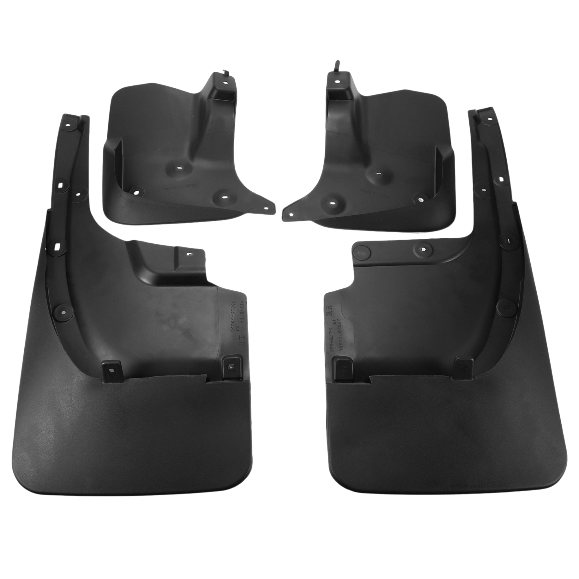 Unique Bargains Mud Flaps Splash Guards for Toyota Land Cruiser LC200 ...