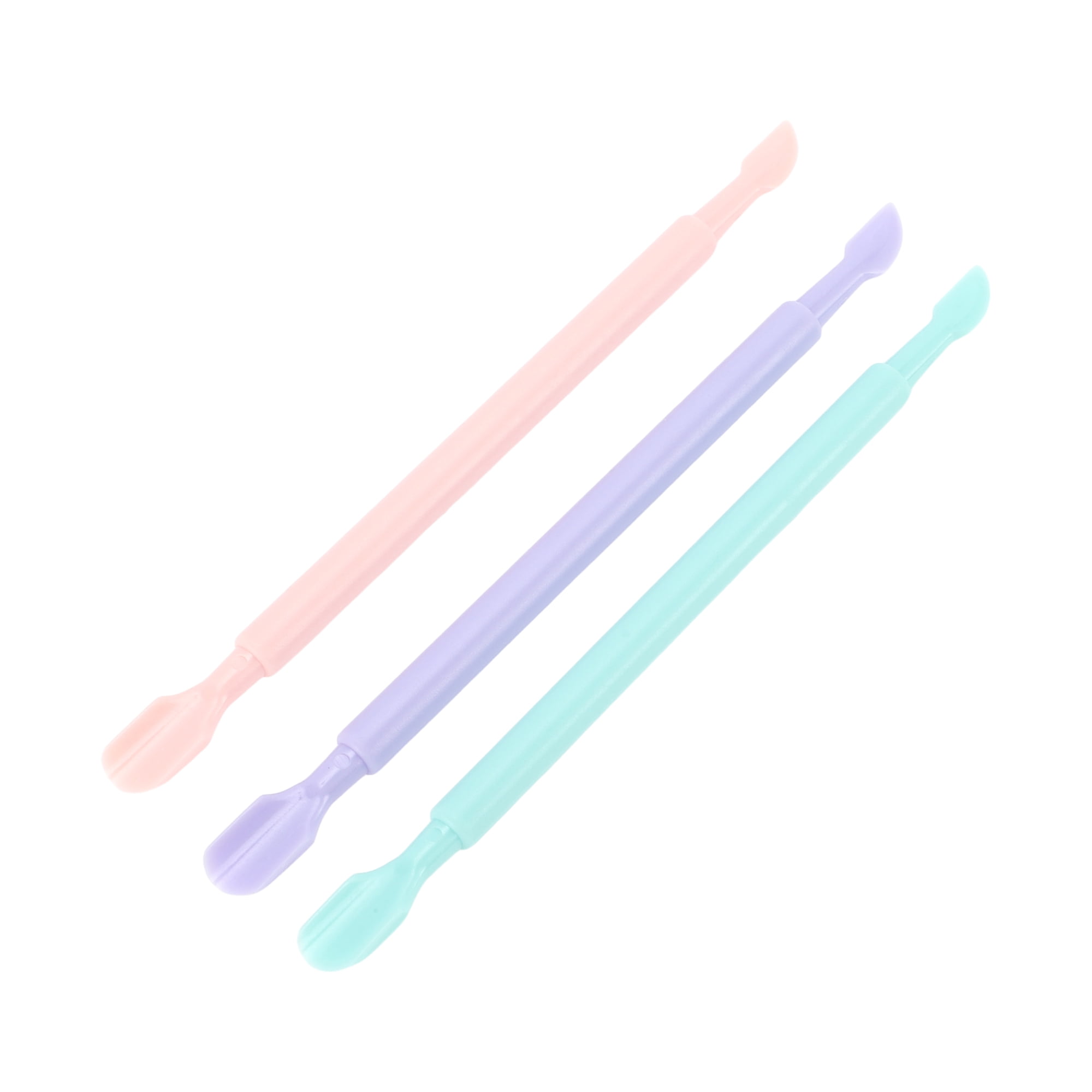 Unique Bargains Multi-function Double-side Cuticle Pusher 5.08" Pink ...