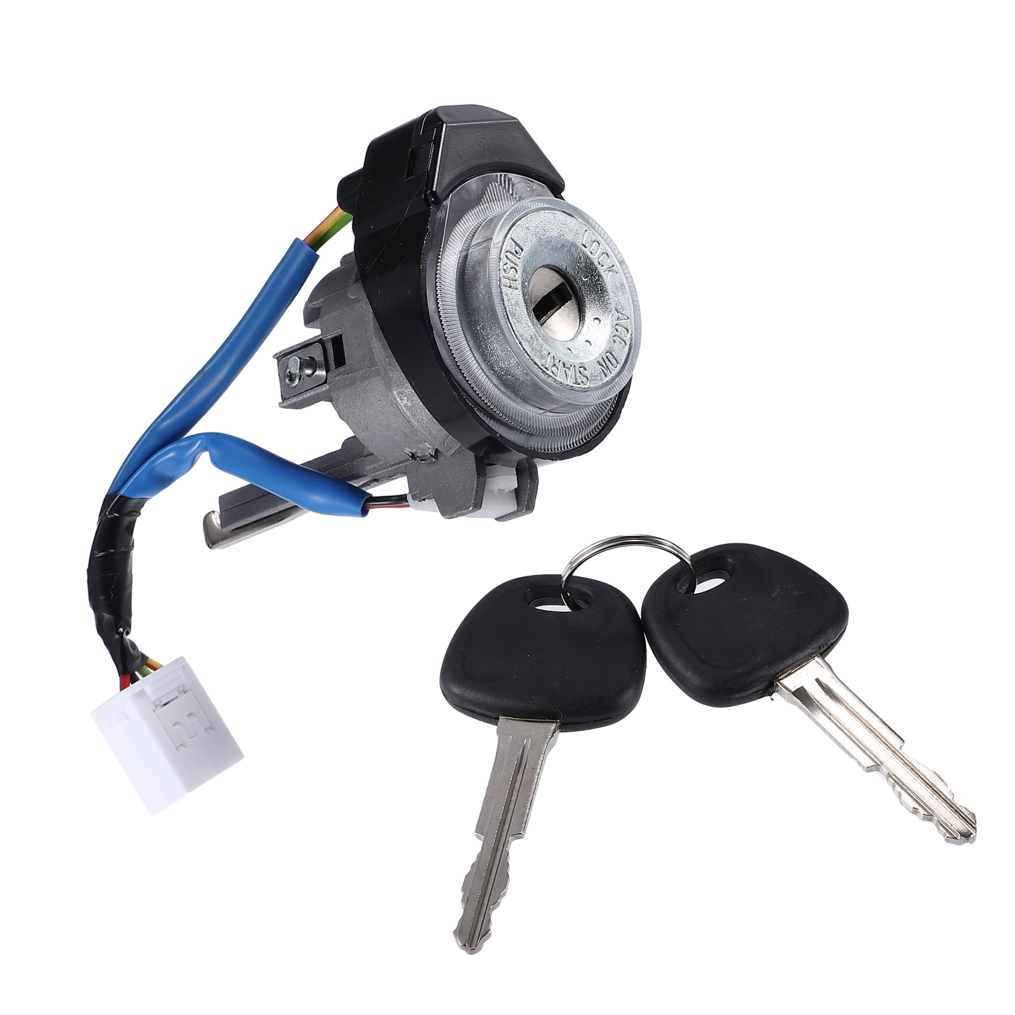 Unique Bargains No.819003XF00 Car Ignition Lock Cylinder Switch W/ 2 ...