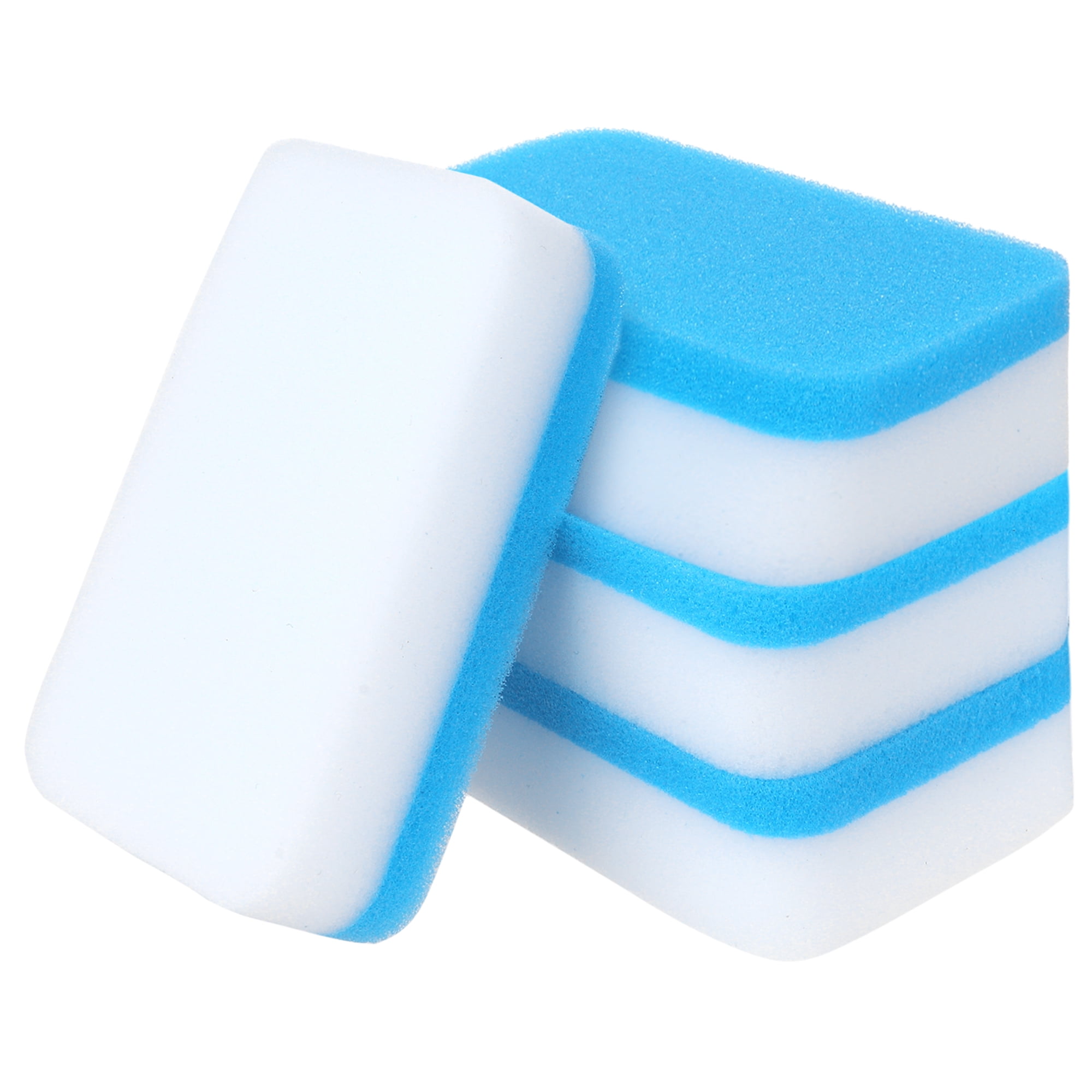 Unique Bargains Non-Scratch Scrub Cleaning Sponges Dual-Sided Sponge 4 ...