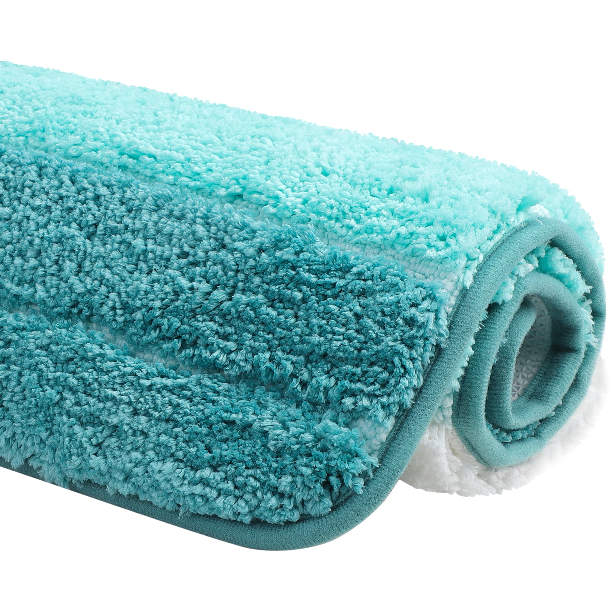 Bargains Non Slip Soft Microfiber Striped Bathroom Rug - Walmart.com