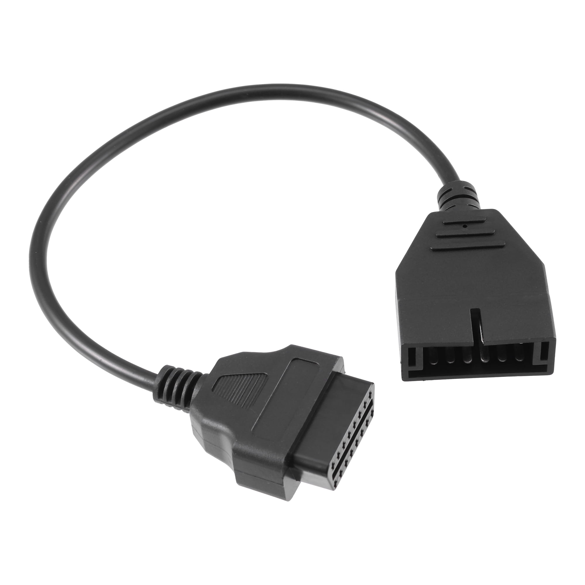Unique Bargains OBD1 12-Pin to OBD2 16-Pin Adapter Diagnostic Tool ...