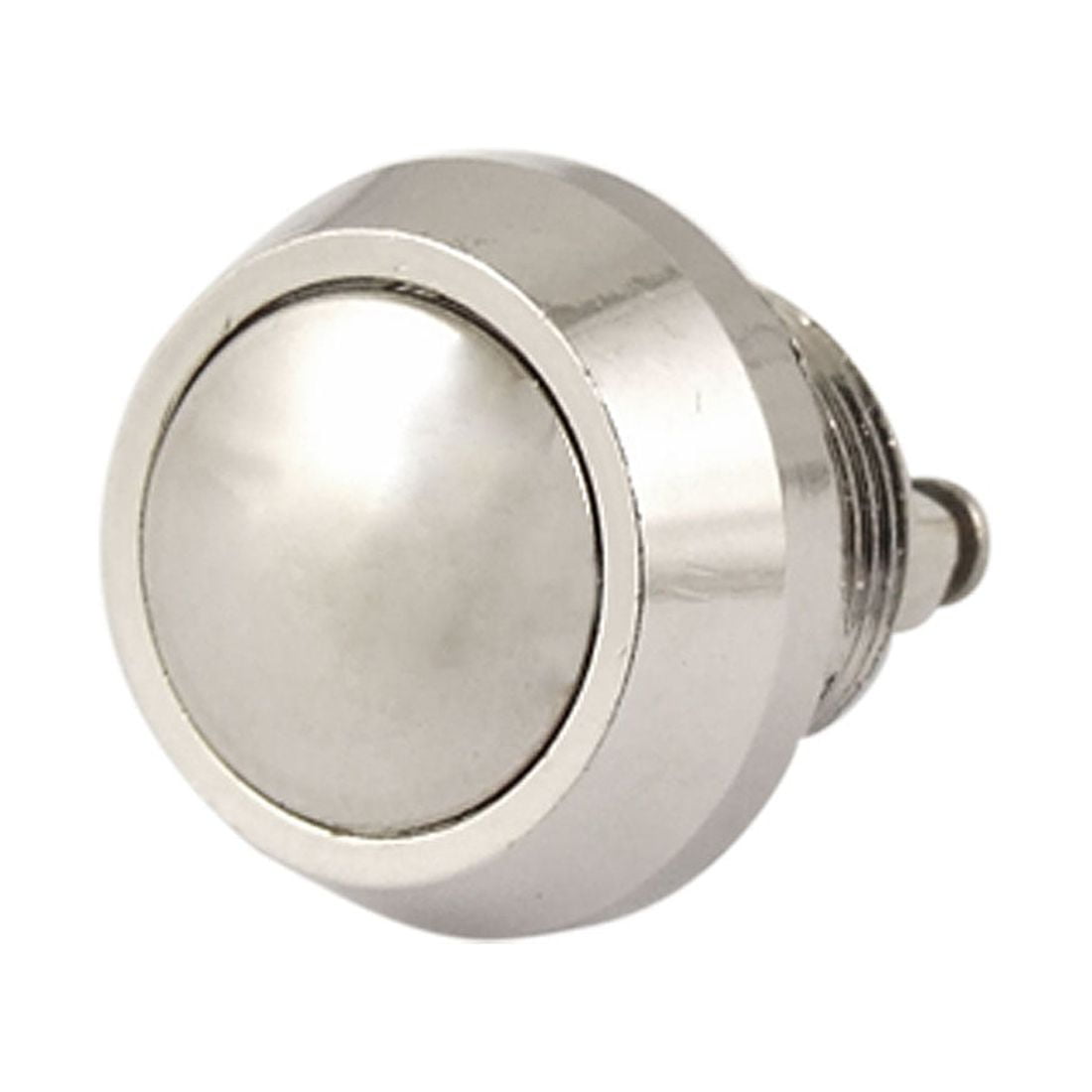 Unique Bargains OFF-(ON) NO 12mm Momentary Metal Push Button Switch 2A ...