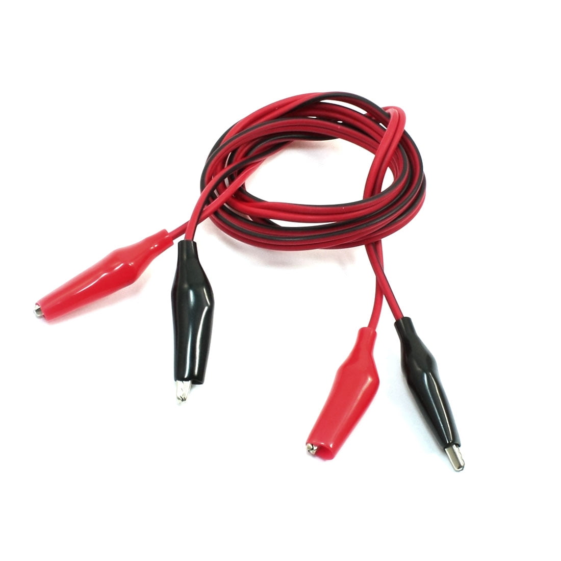 Unique Bargains One Meter Two Alligator Clip Both End Tester Cable Wire ...