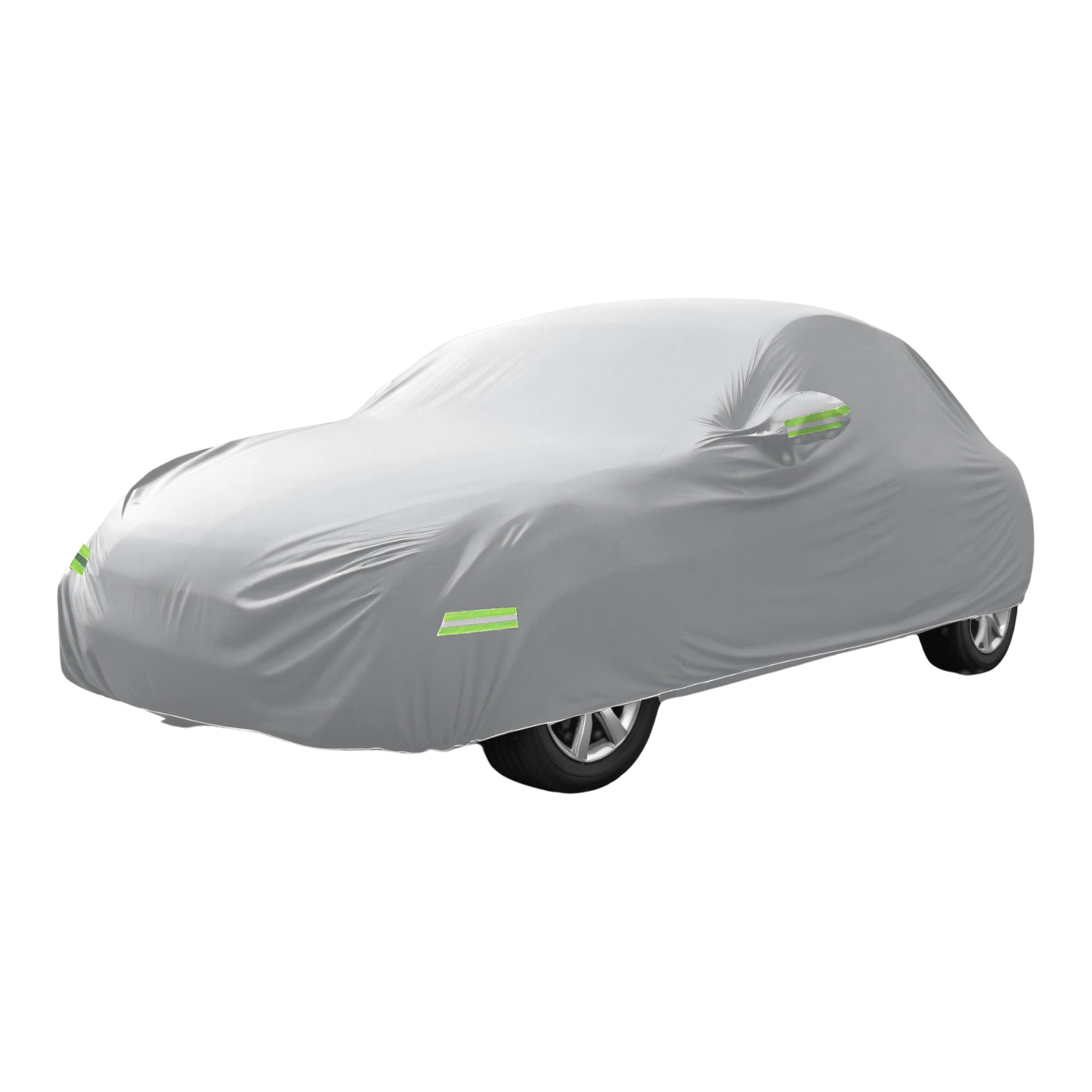 Unique Bargains 210Dpu Waterproof Car Cover Silver Tone ["for ...
