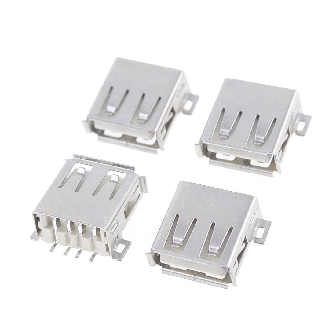 Unique Bargains PC Laptop USB Type A Female Socket PCB Mount Connector ...