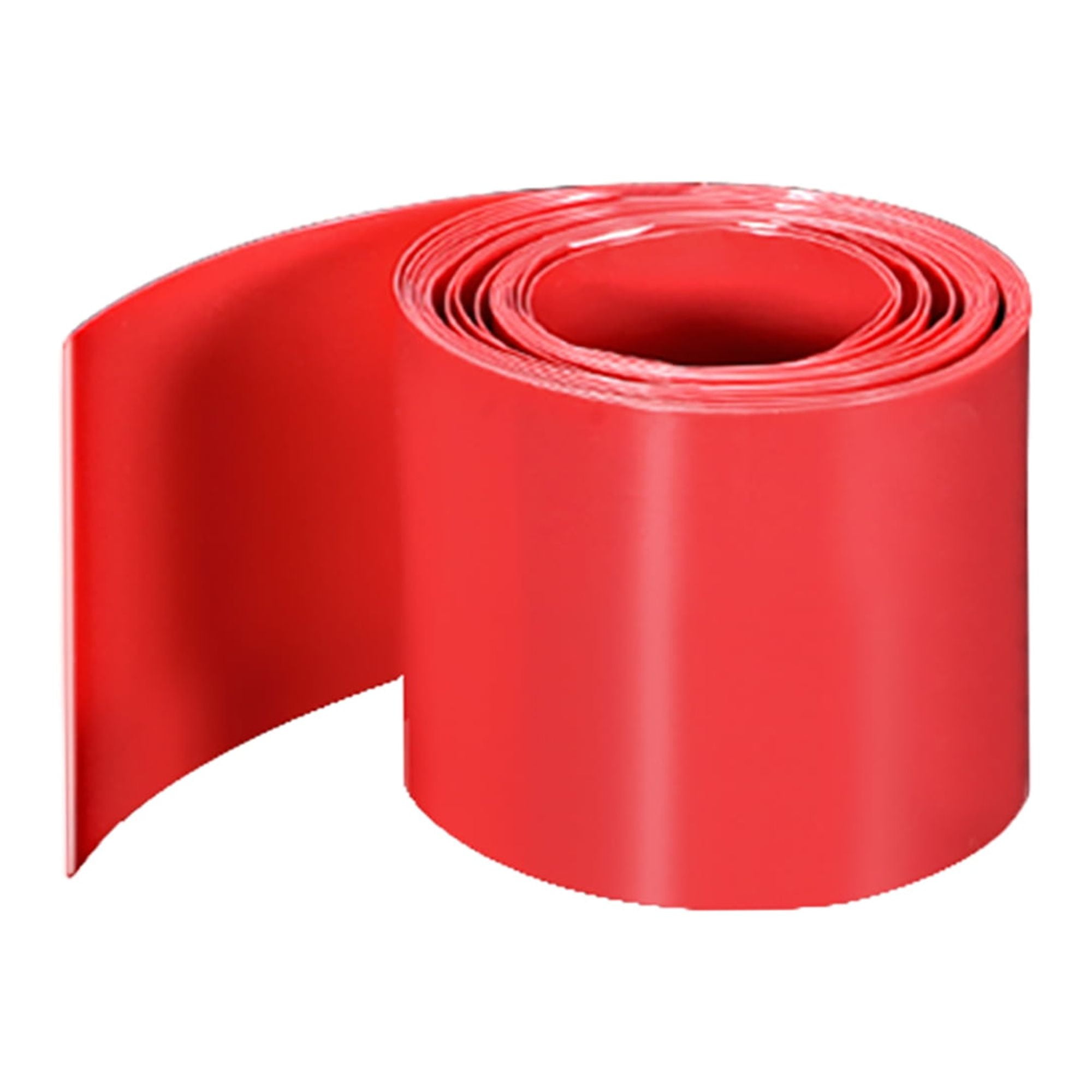 Unique Bargains PVC Heat Shrink Tubes 36mm Flat Width Wrap for Single ...