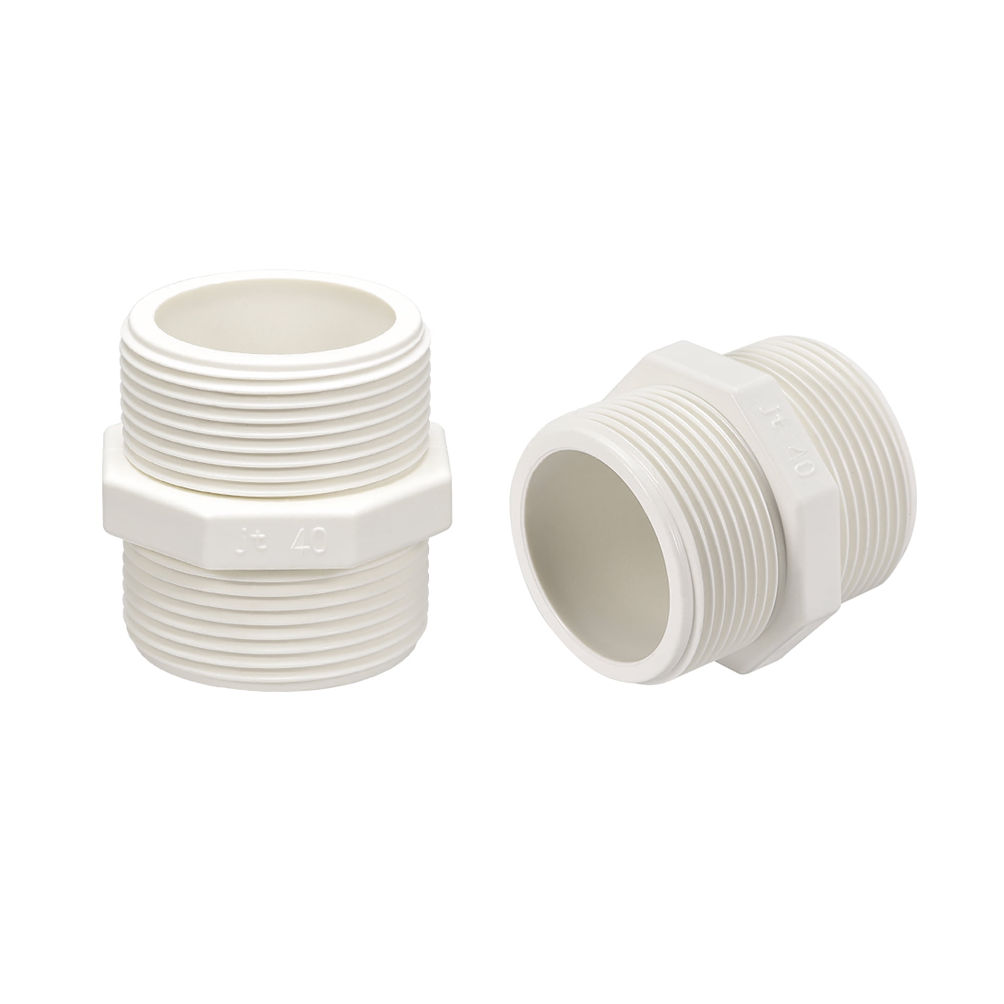 Unique Bargains Pipe Fitting,G1-1/4 x G1-1/4 Male Thread Adapter ...