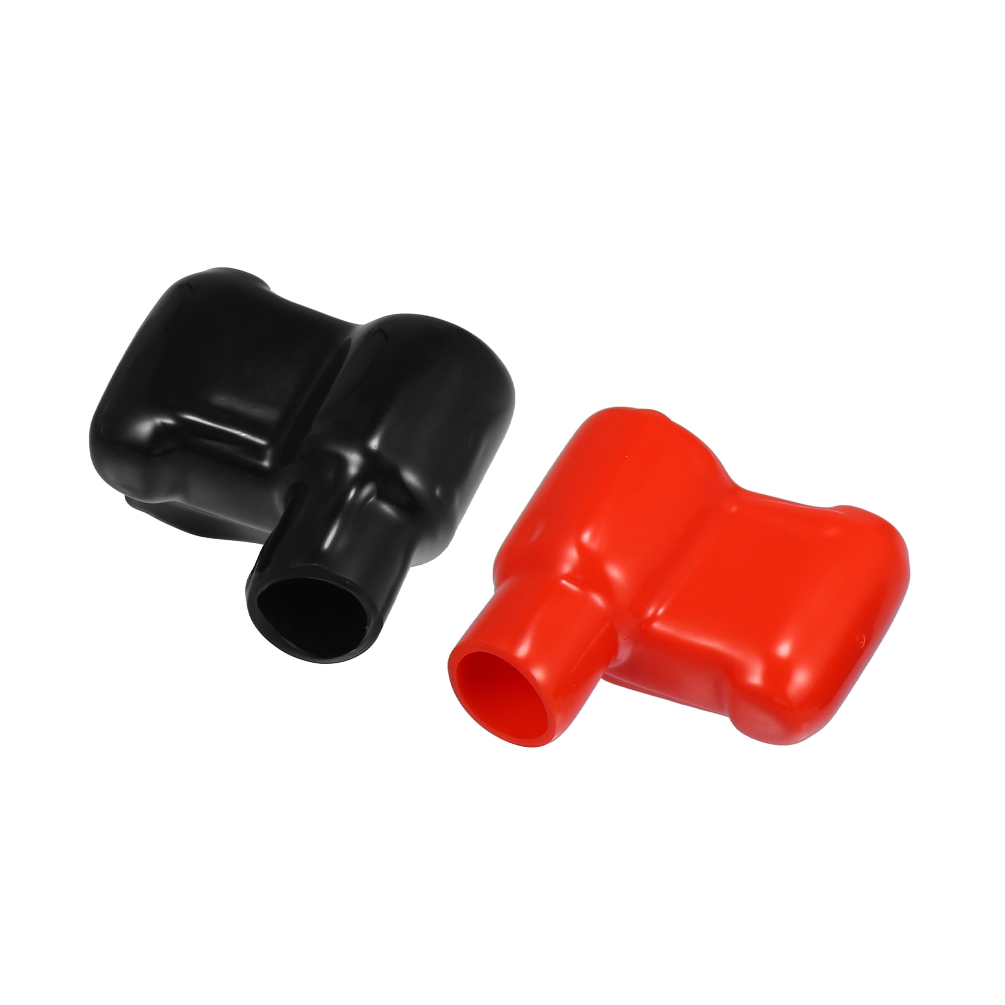 Unique Bargains Pair Battery Terminal Insulation Covers 18mm 0.71 ...